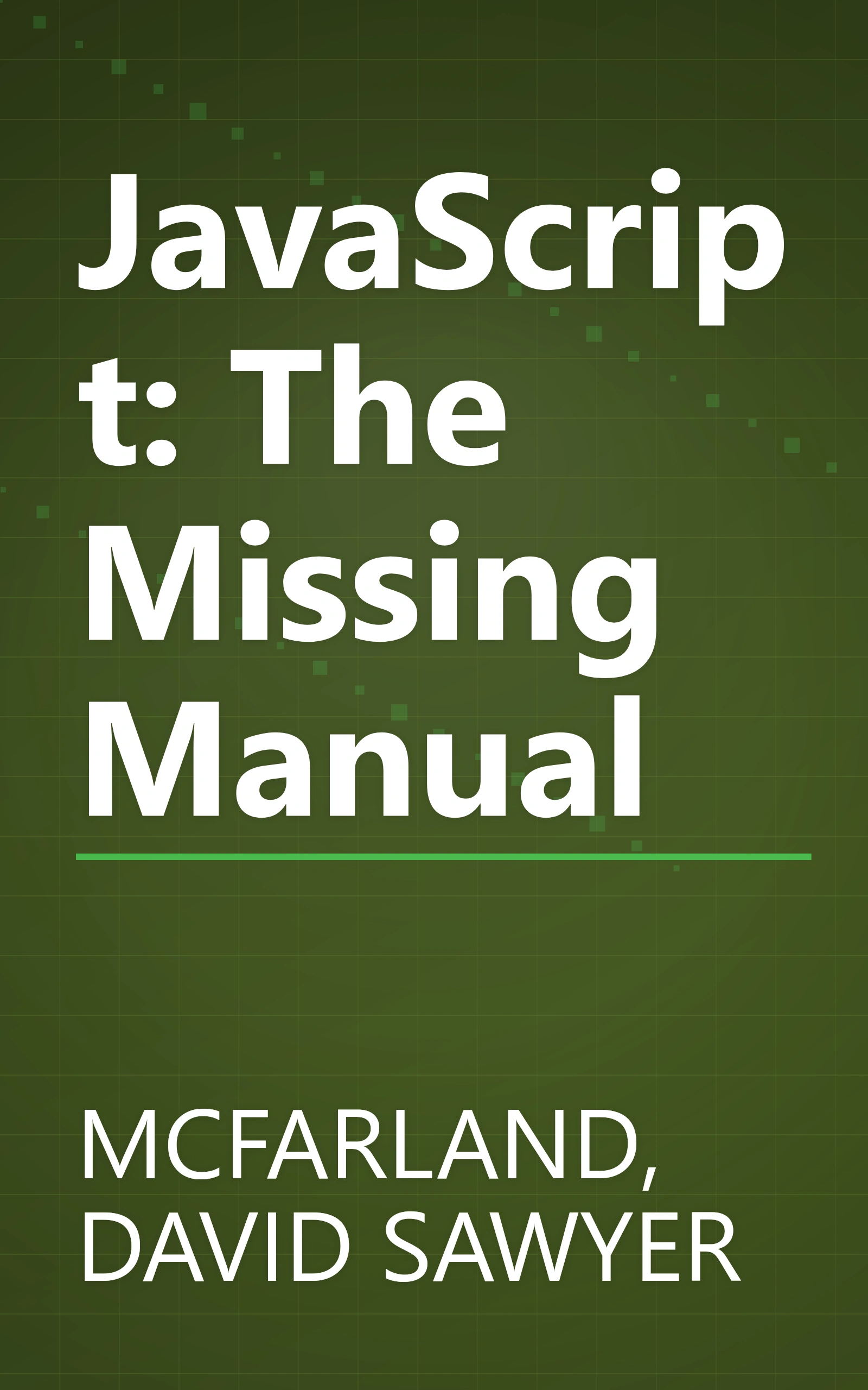 JavaScript: The Missing Manual book cover