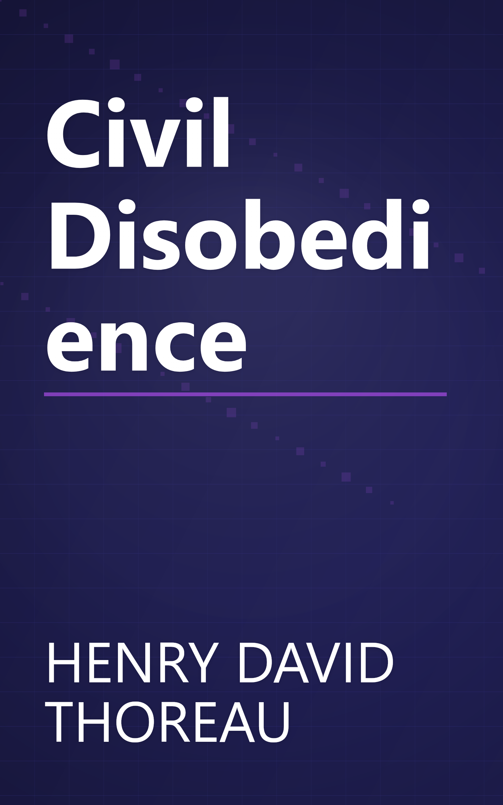 Civil Disobedience book cover