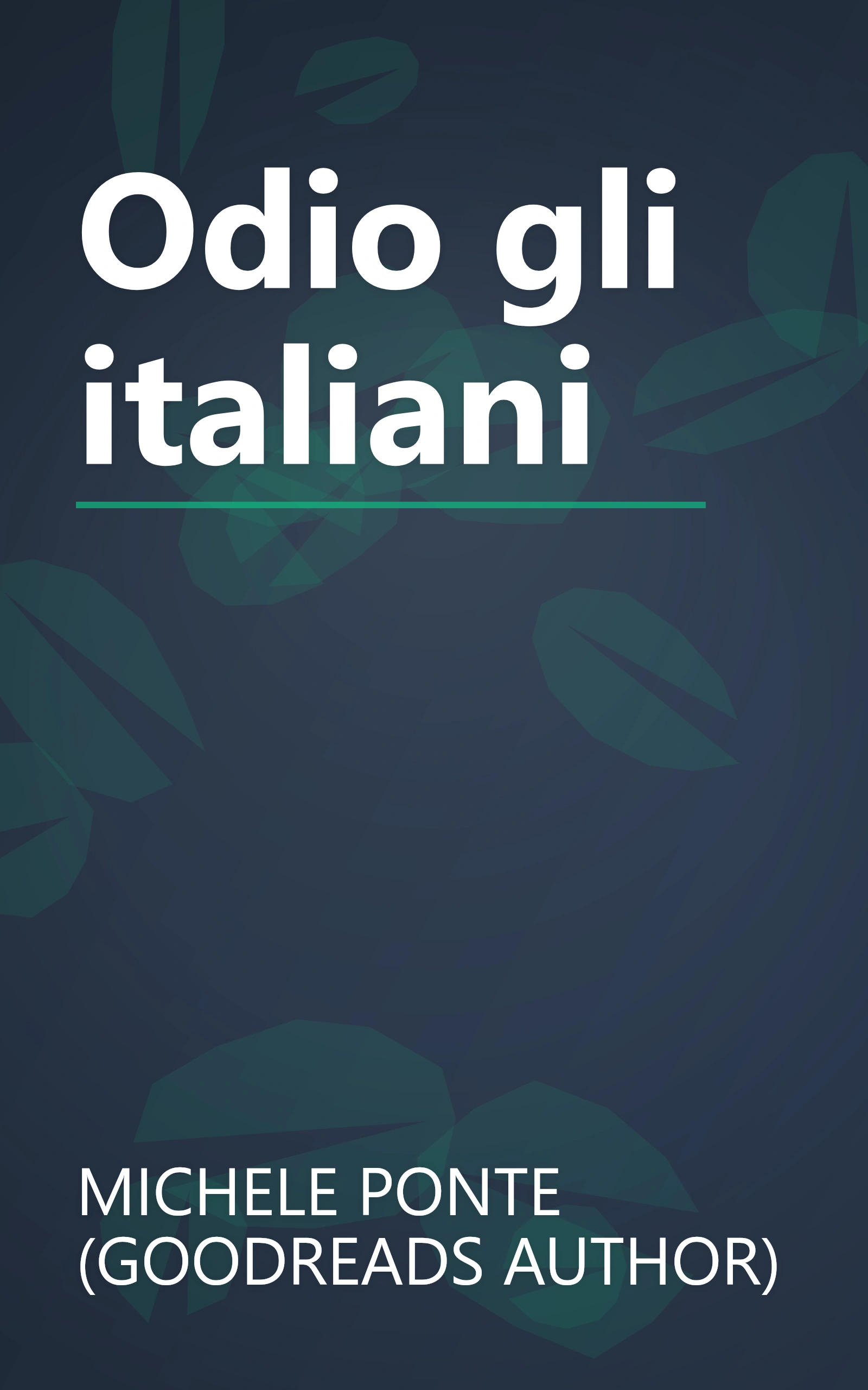 Odio gli italiani book cover