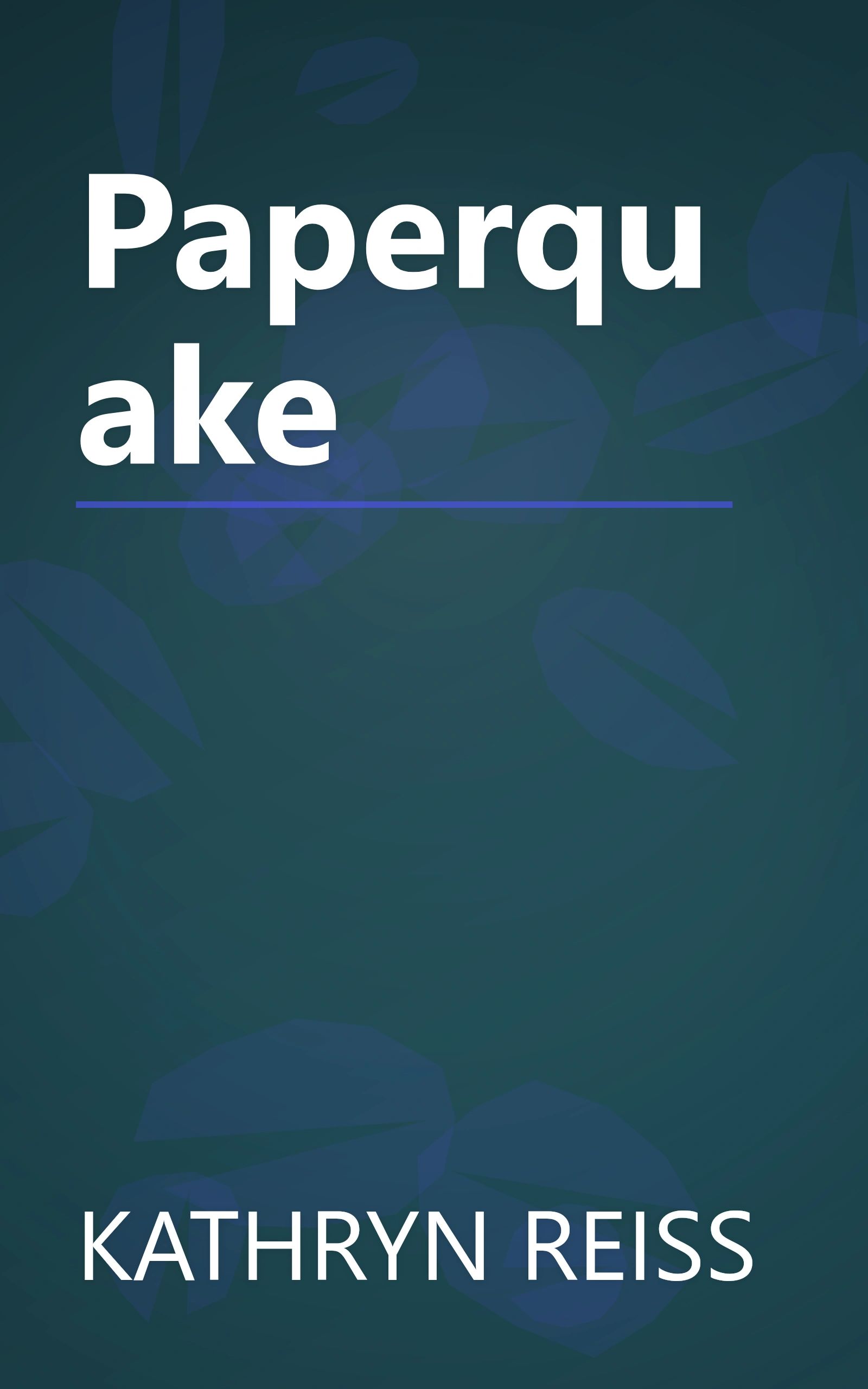 Paperquake book cover