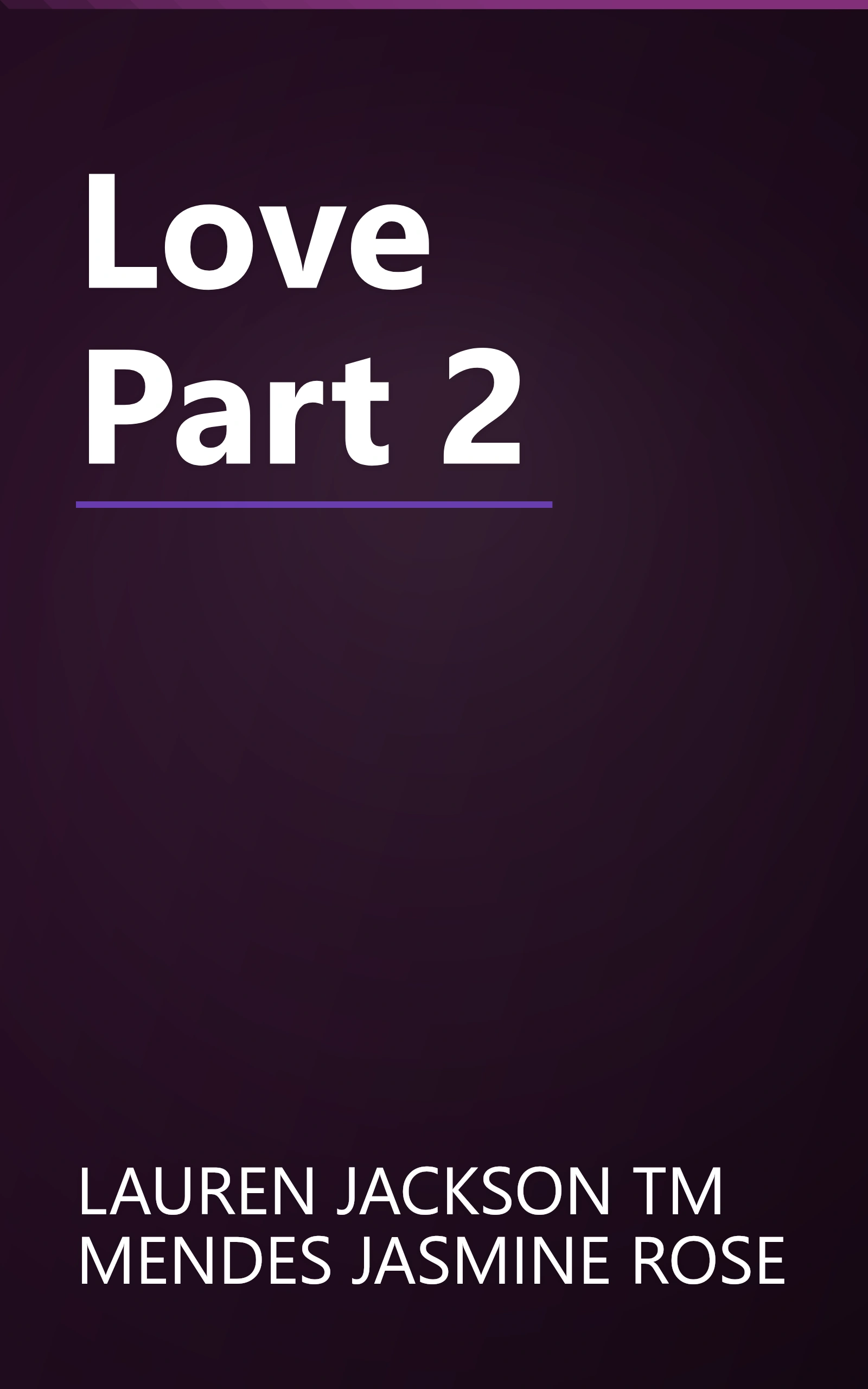 Love Part 2 book cover