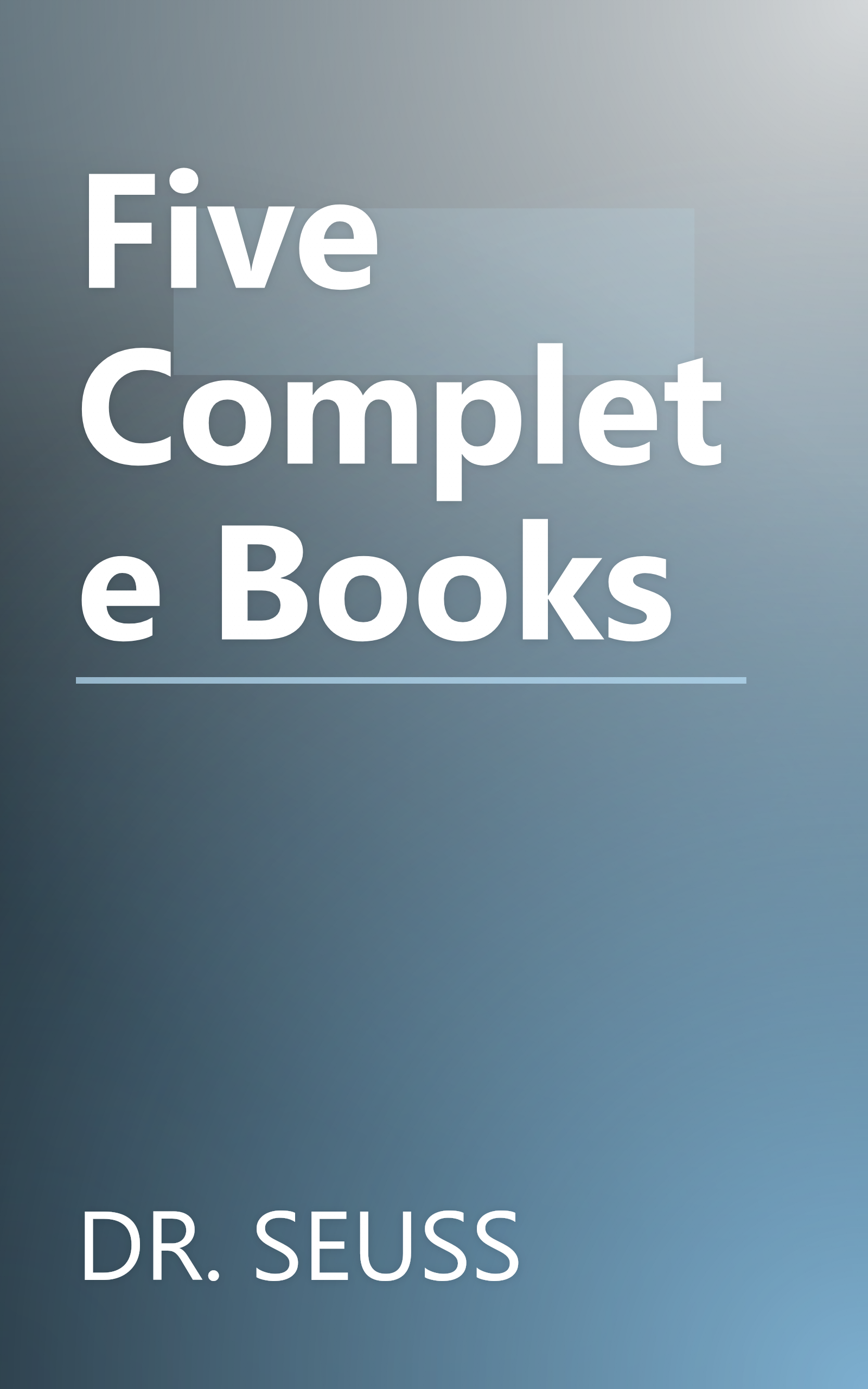 Five Complete Books book cover