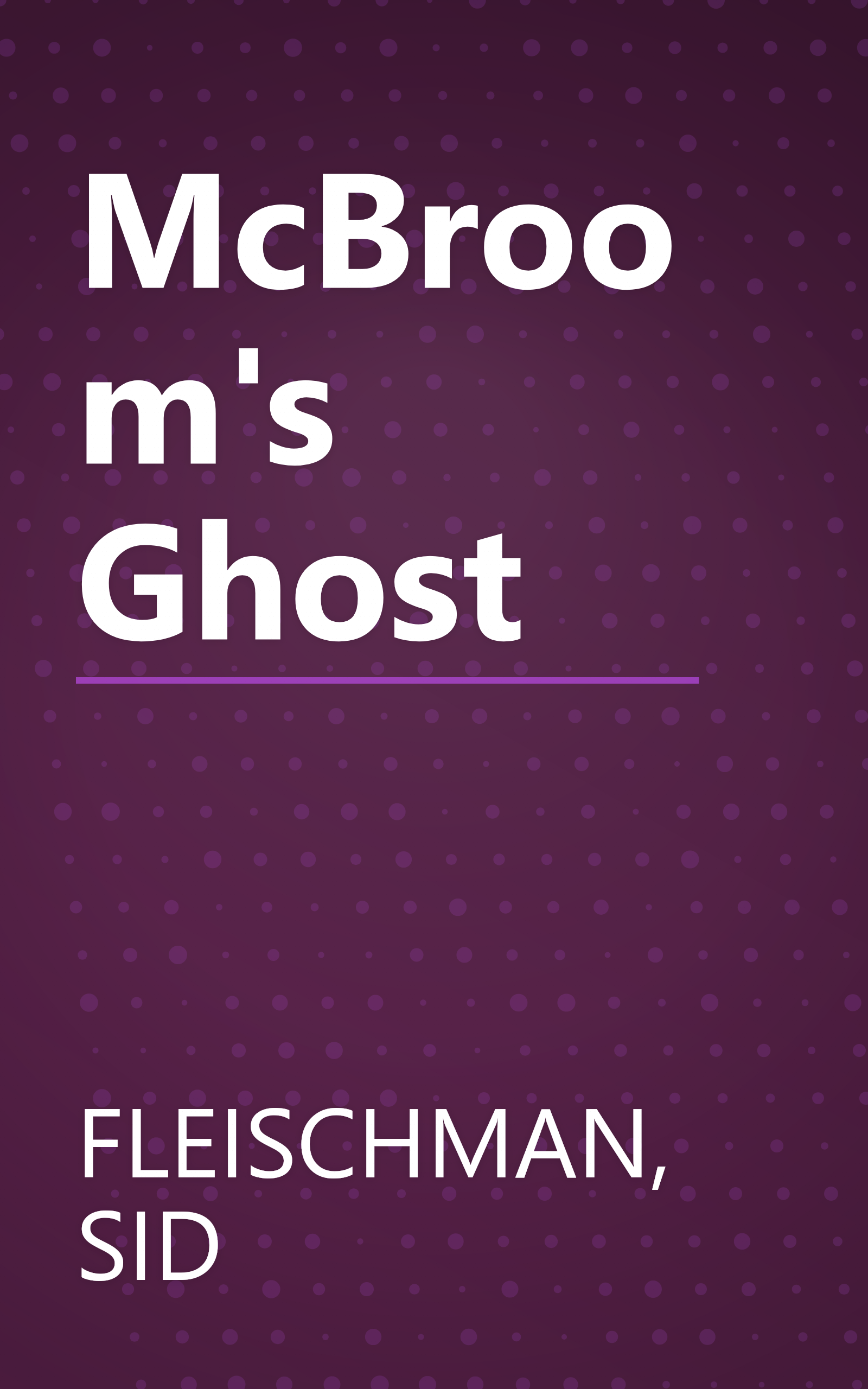 McBroom's Ghost book cover