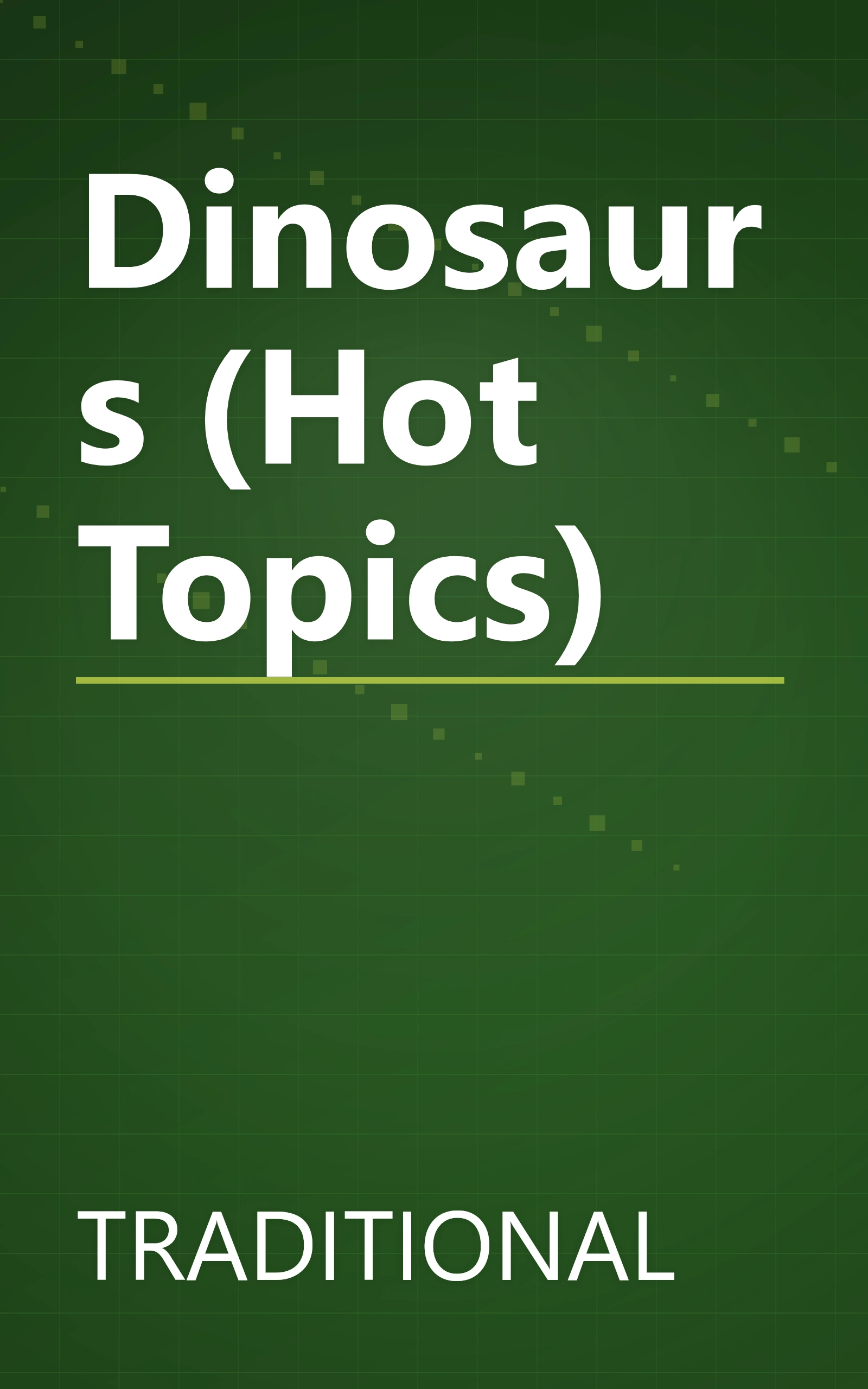 Dinosaurs (Hot Topics) book cover