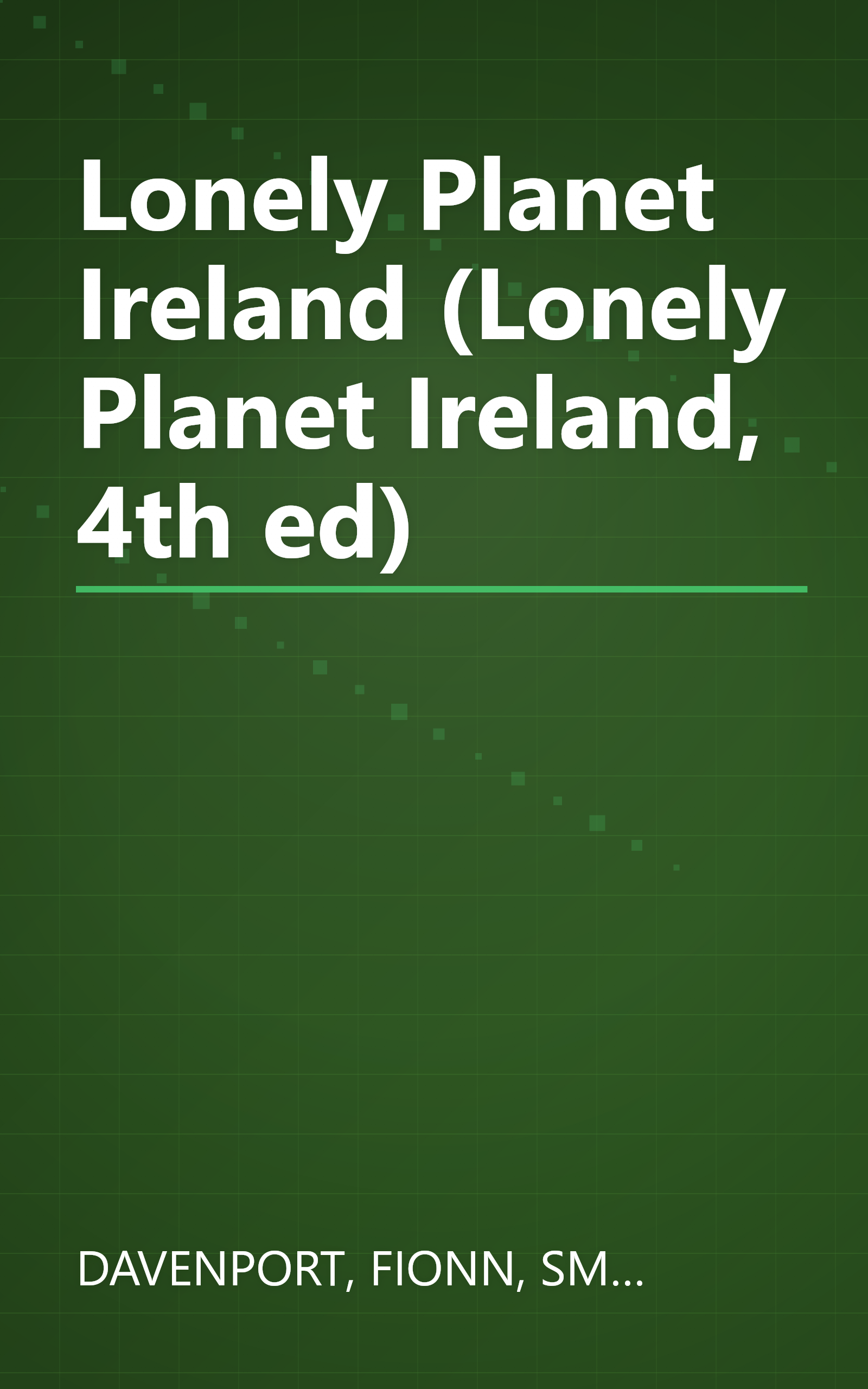 Lonely Planet Ireland (Lonely Planet Ireland, 4th ed) book cover