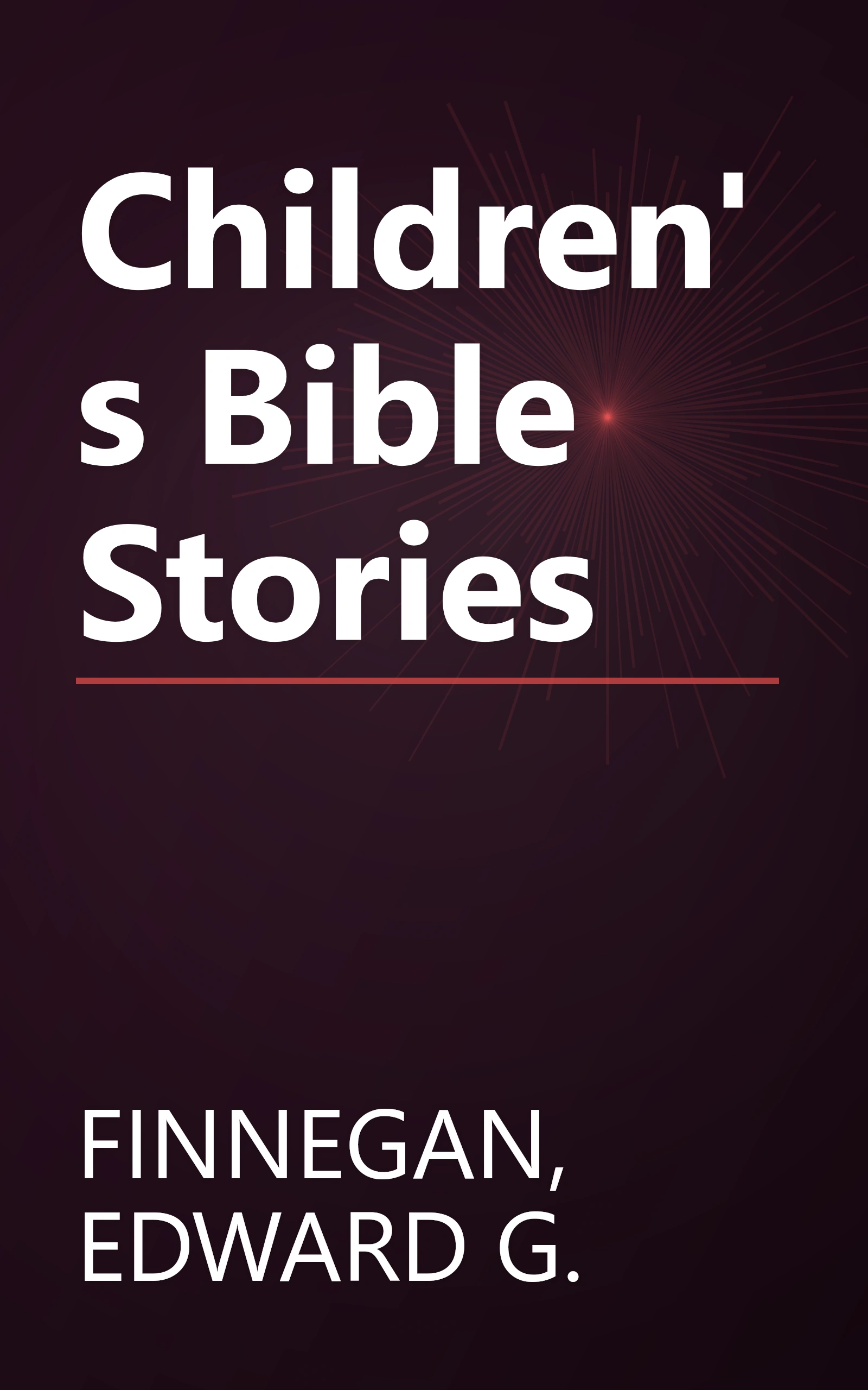 Children's Bible Stories book cover