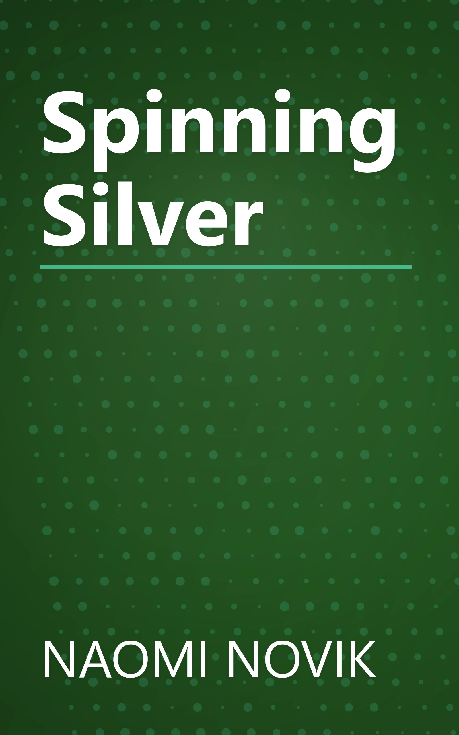 Spinning Silver book cover