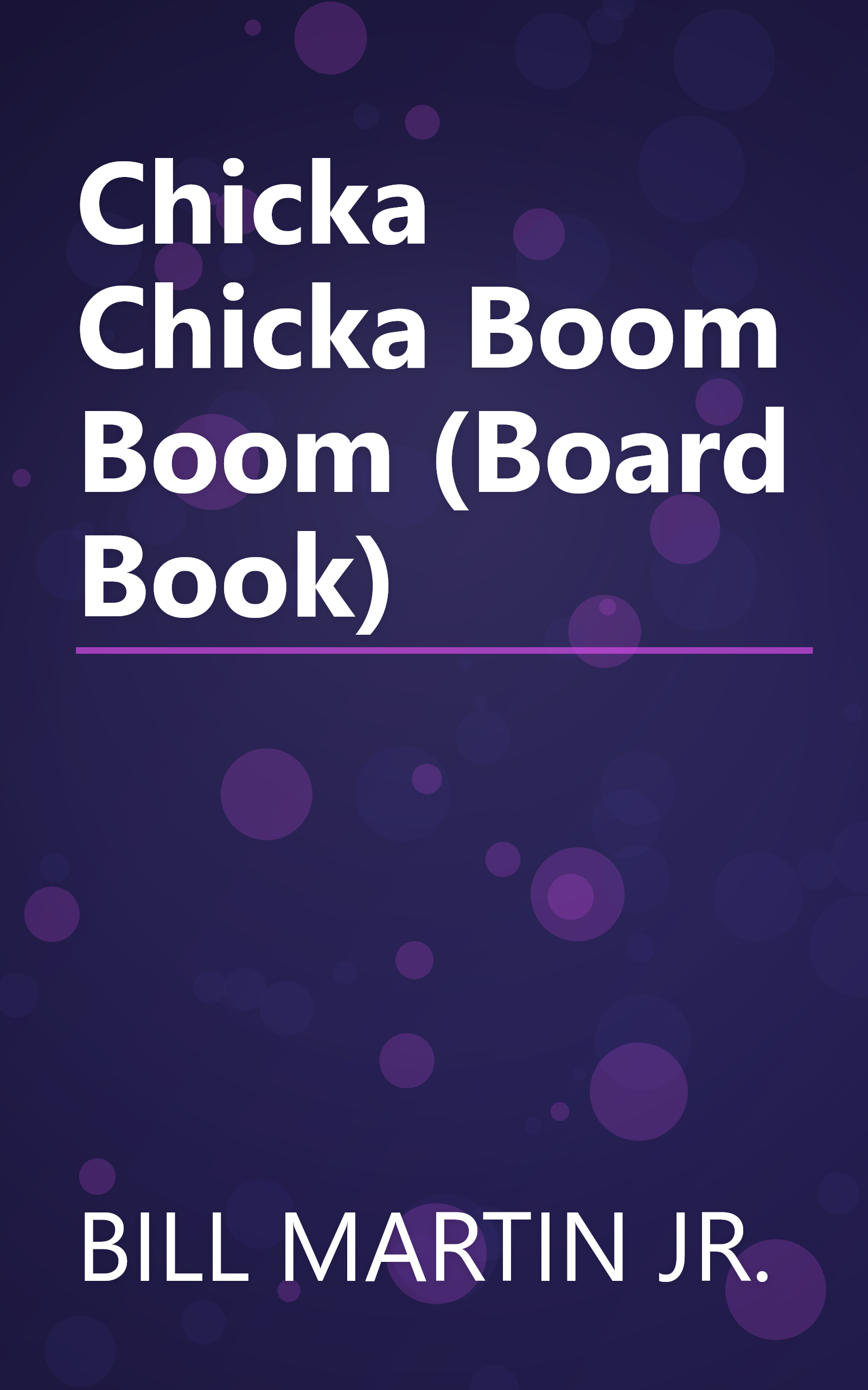 Chicka Chicka Boom Boom (Board Book) book cover