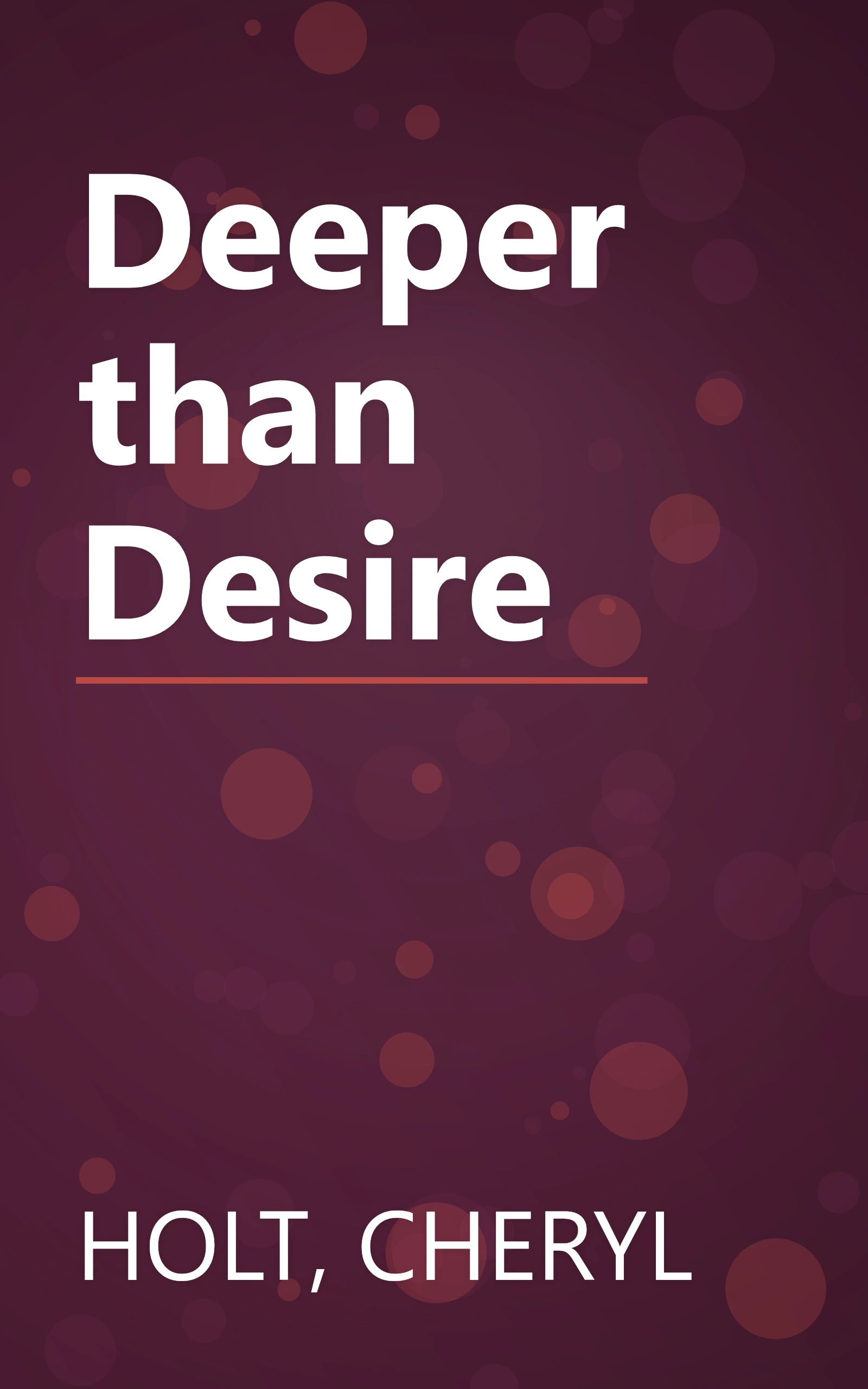 Deeper than Desire book cover