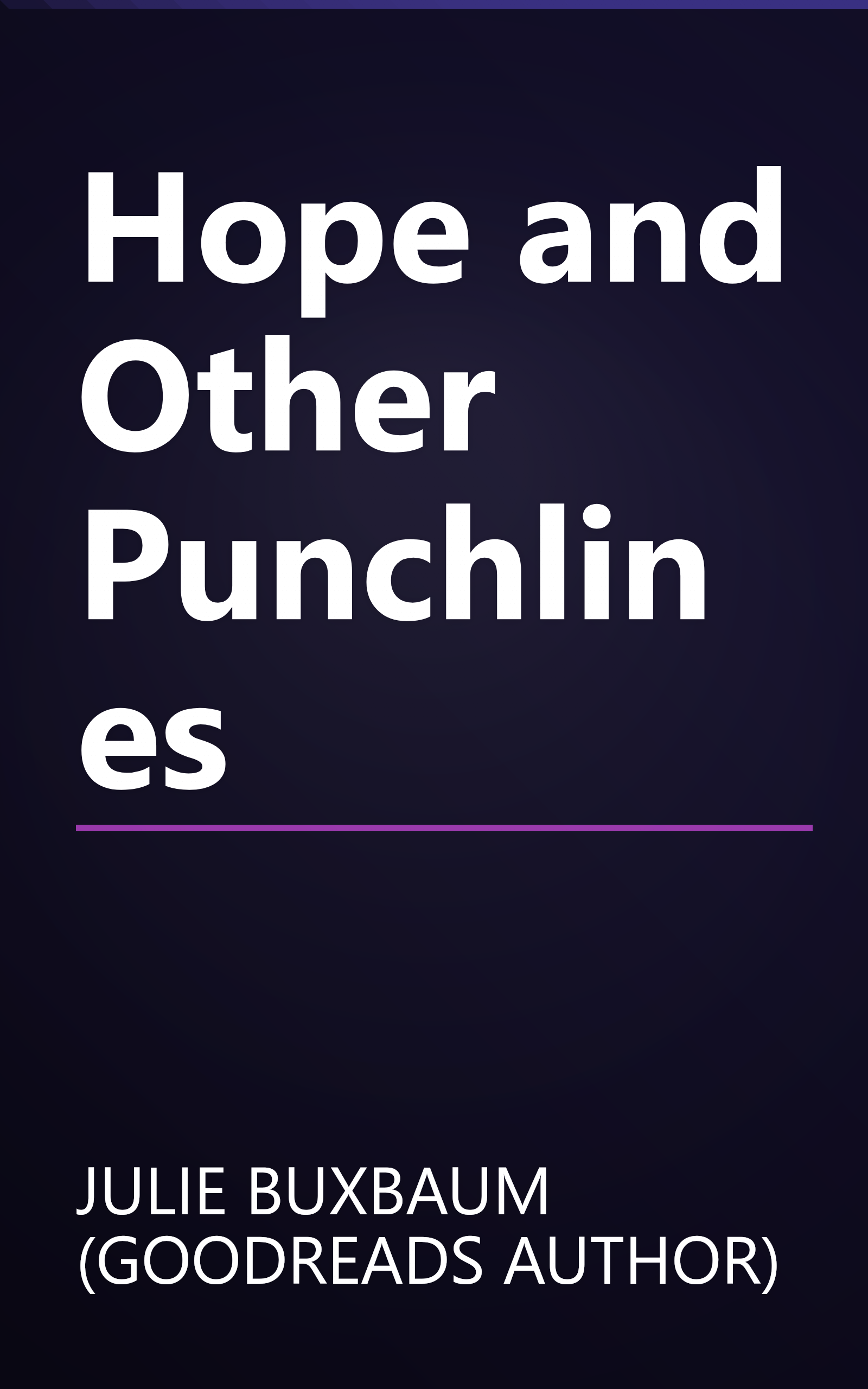 Hope and Other Punchlines book cover