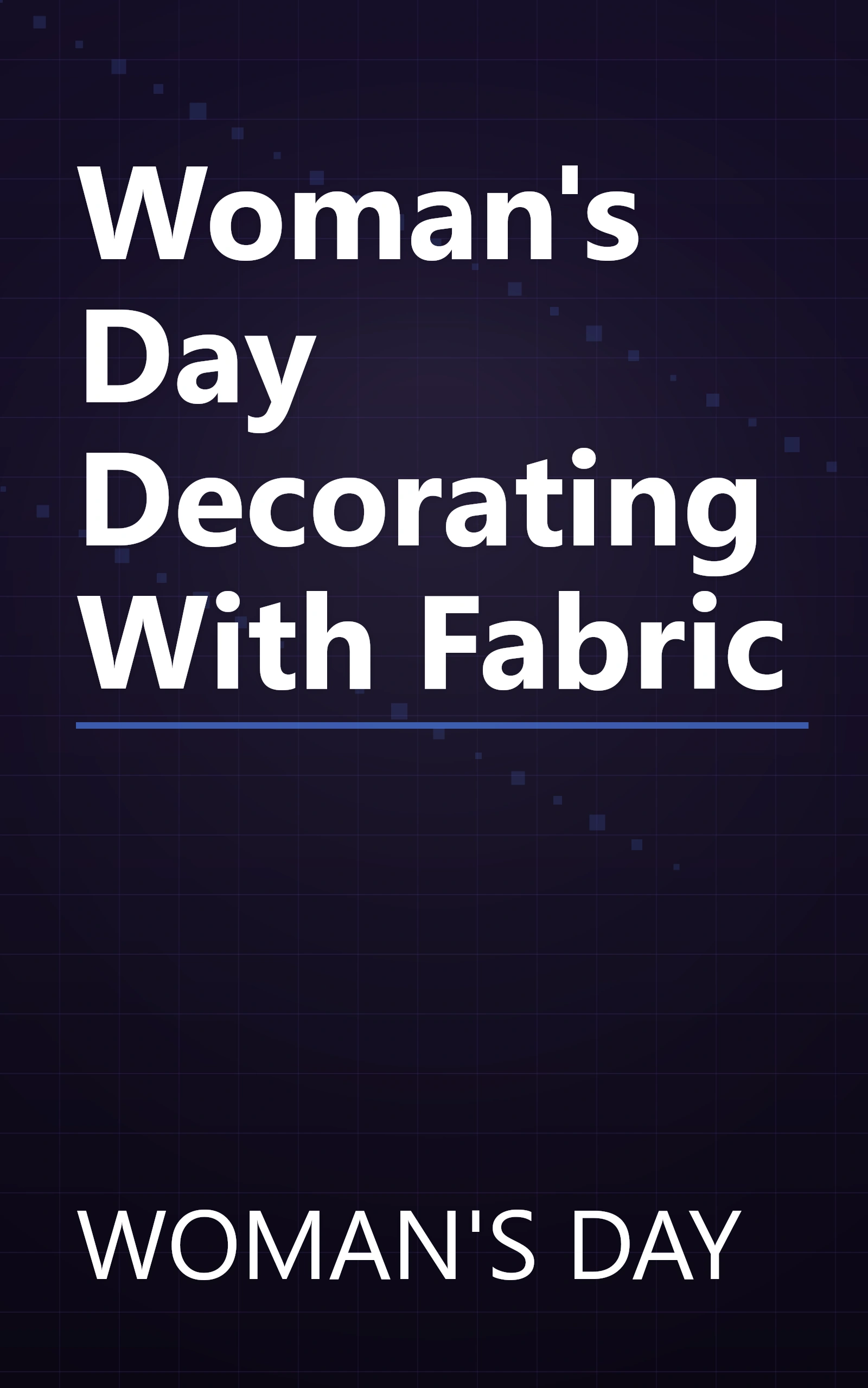 Woman's Day Decorating With Fabric book cover