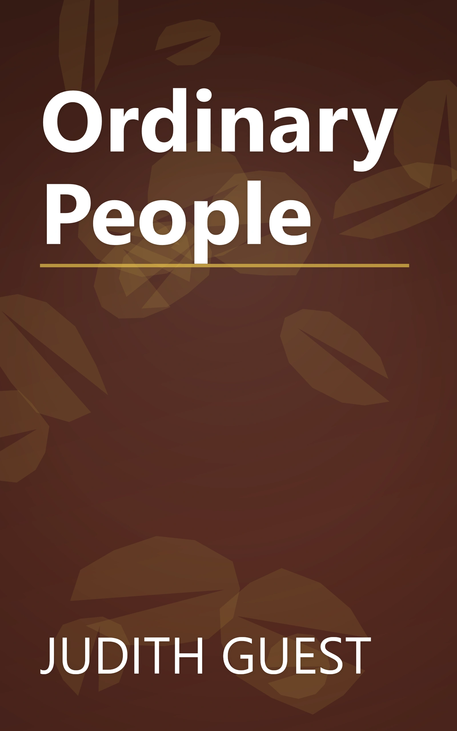 Ordinary People book cover