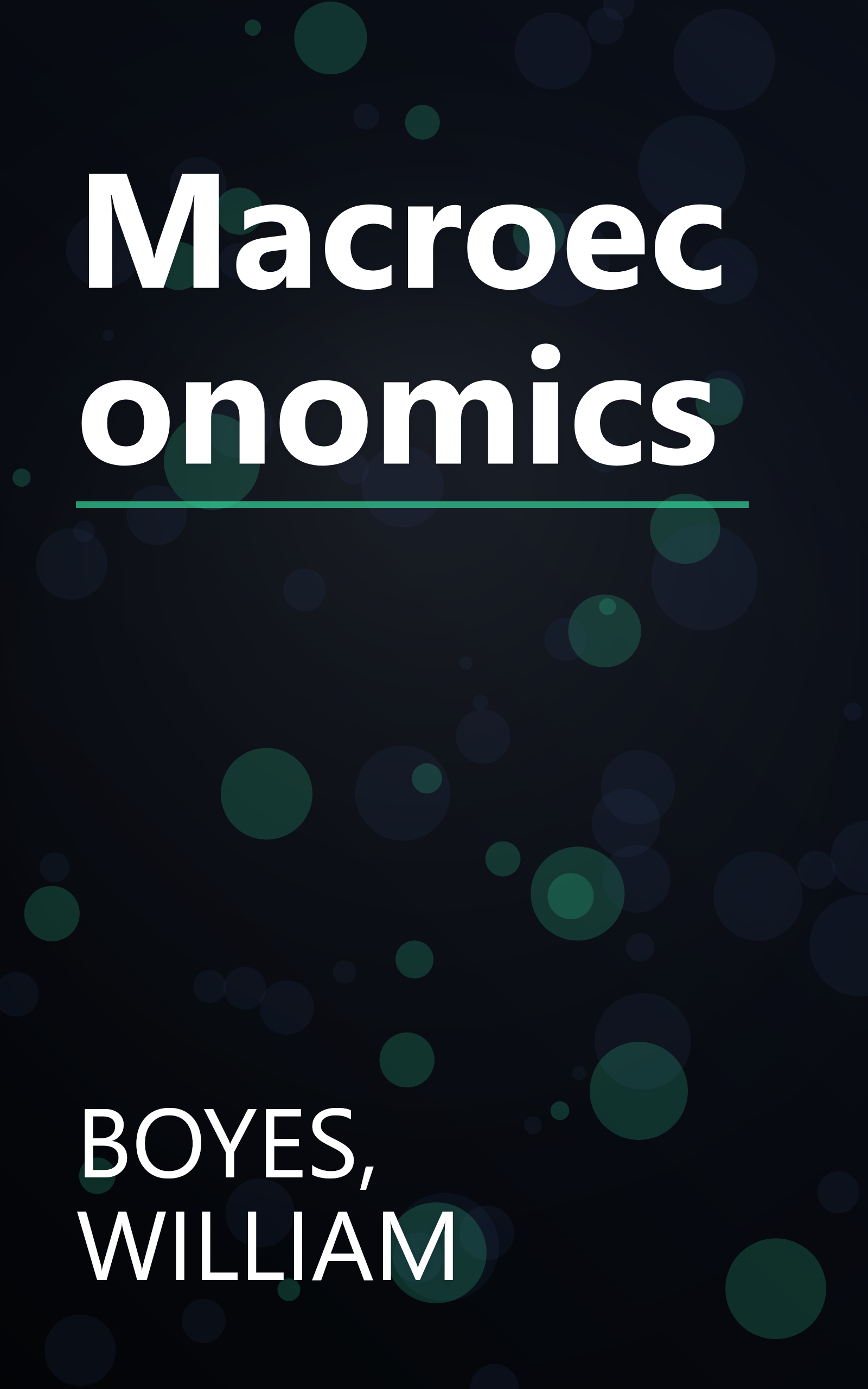 Macroeconomics book cover