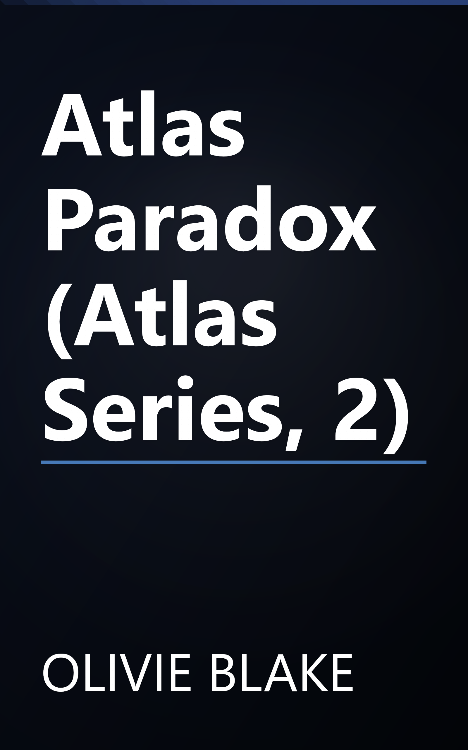 Atlas Paradox (Atlas Series, 2) book cover