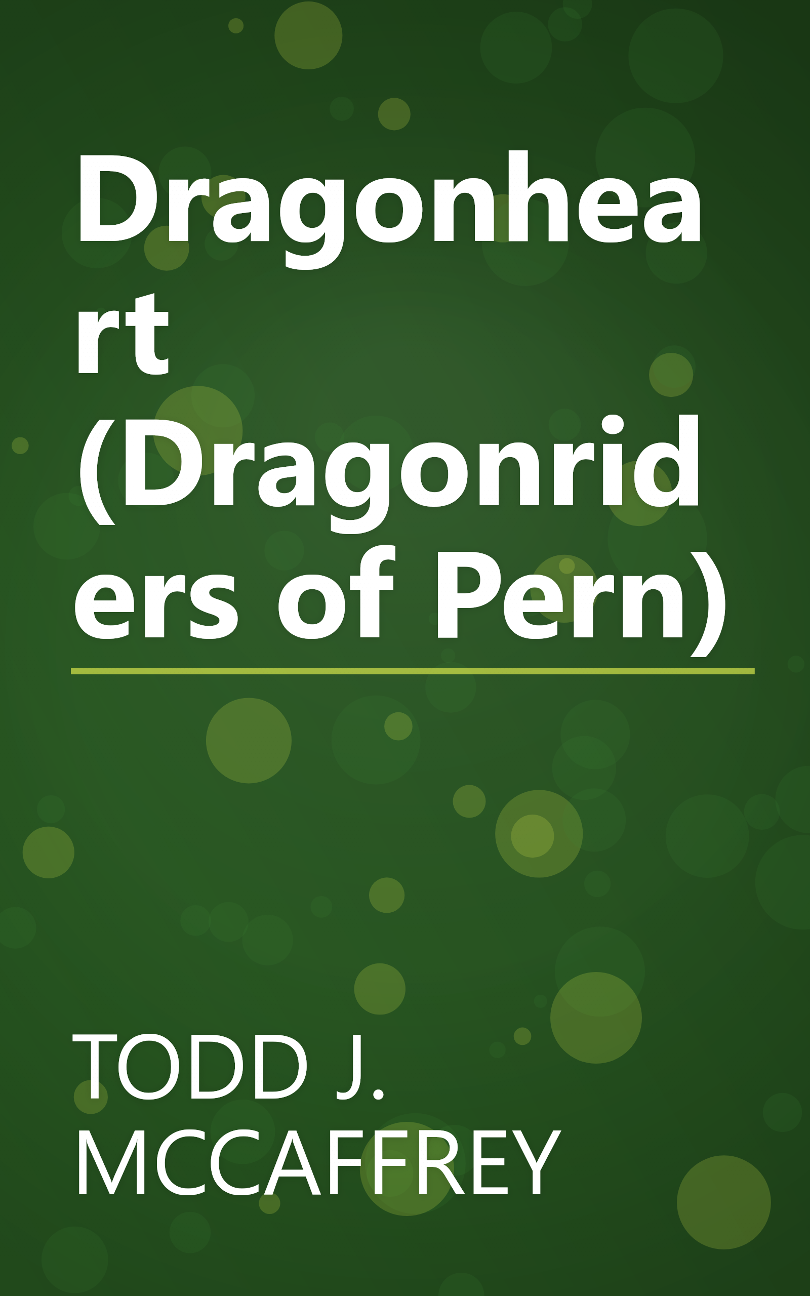 Dragonheart (Dragonriders of Pern) book cover