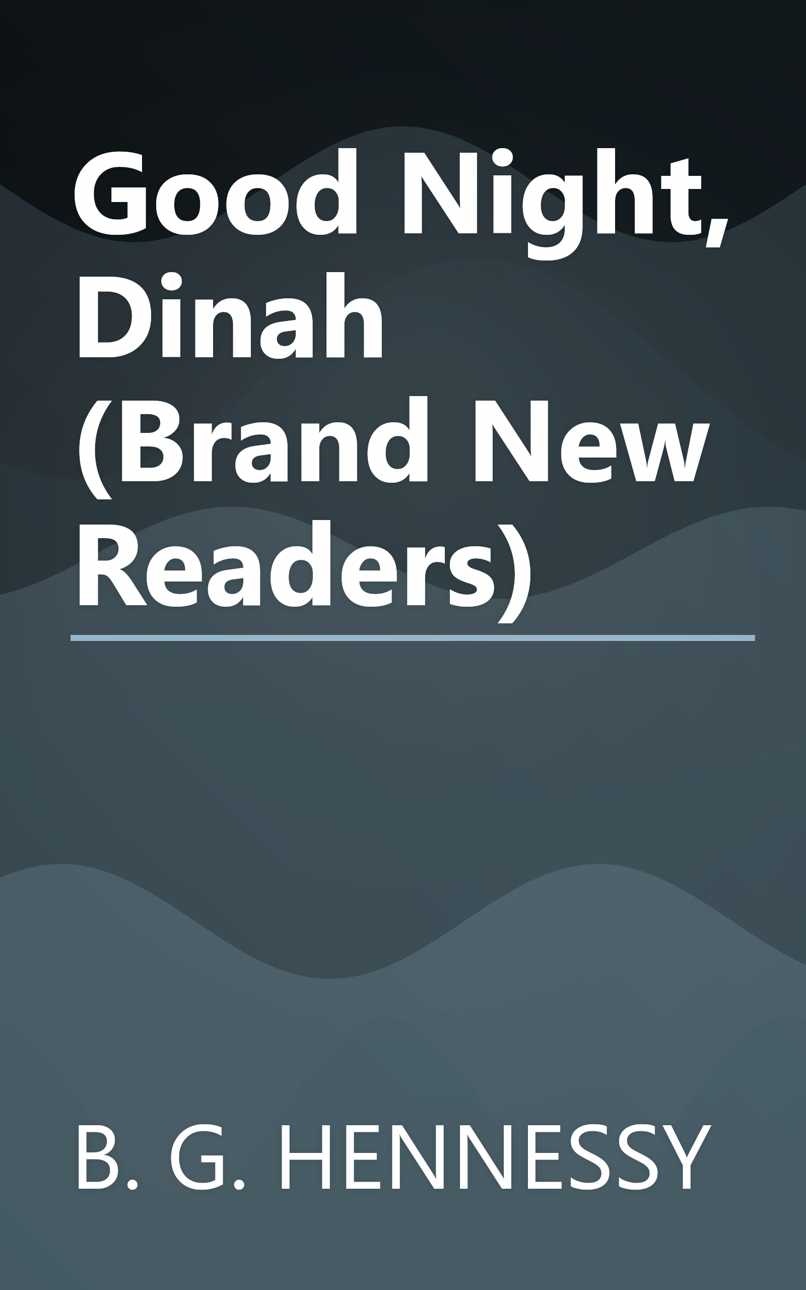 Good Night, Dinah (Brand New Readers) book cover