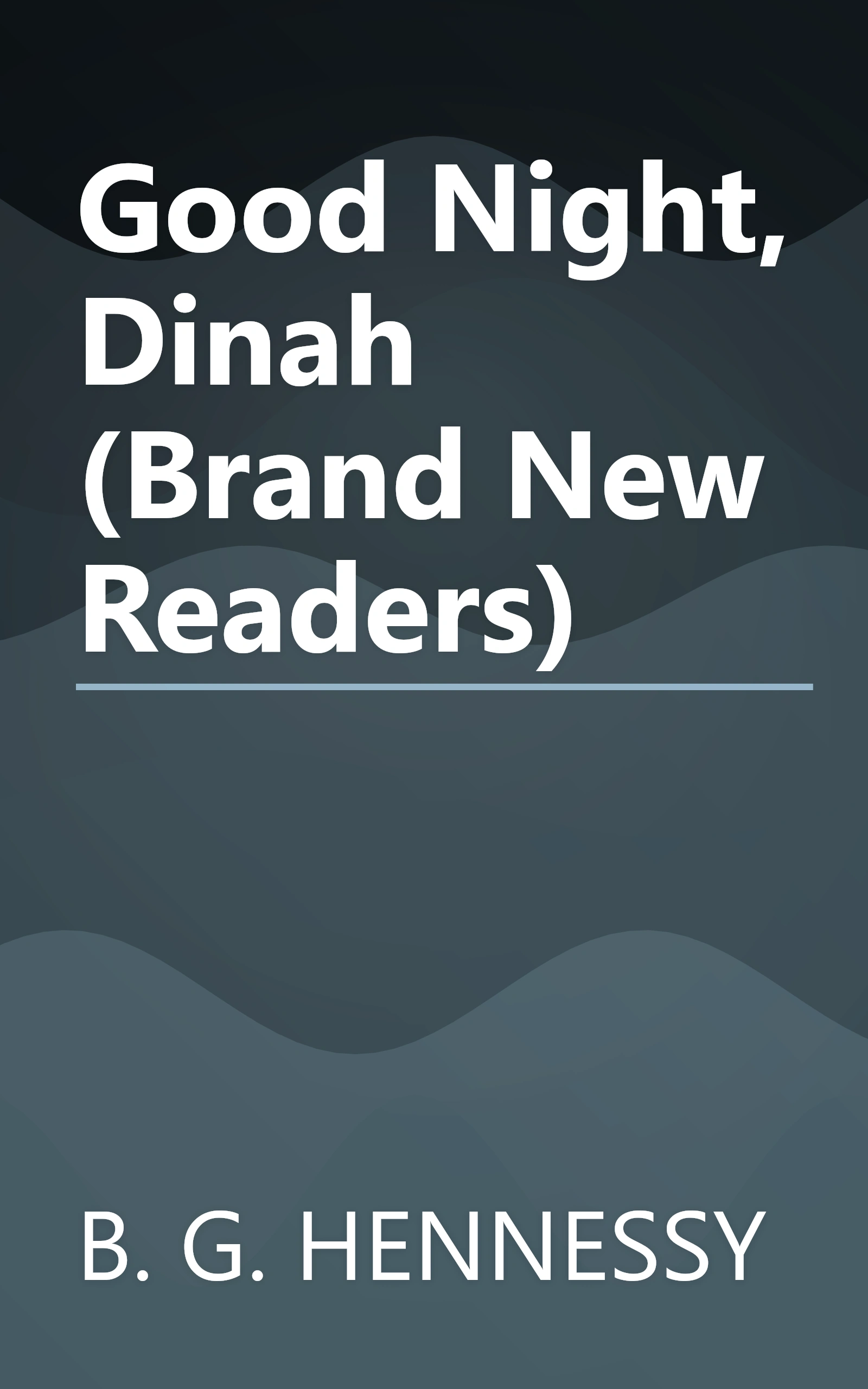 Good Night, Dinah (Brand New Readers) book cover