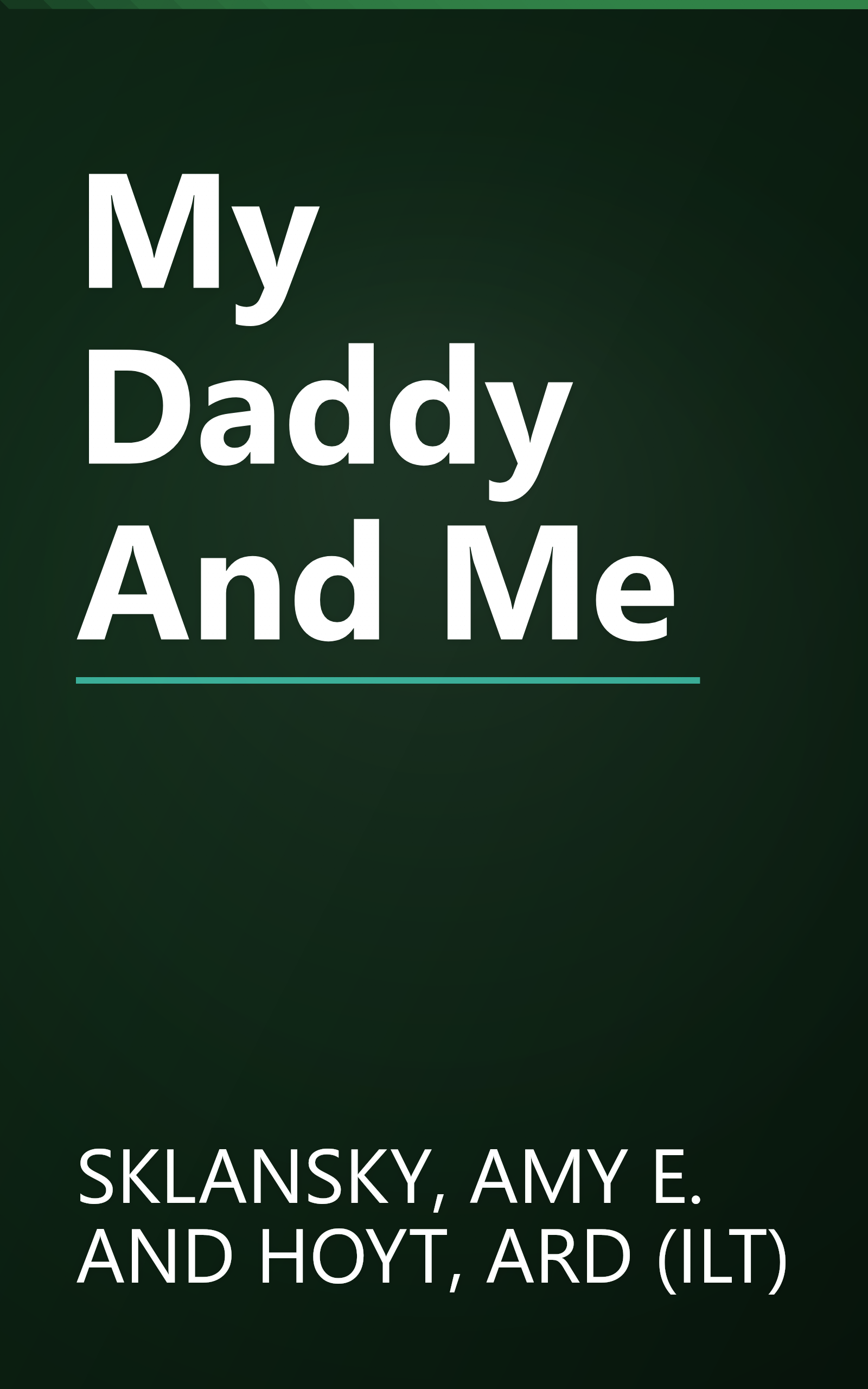My Daddy And Me book cover