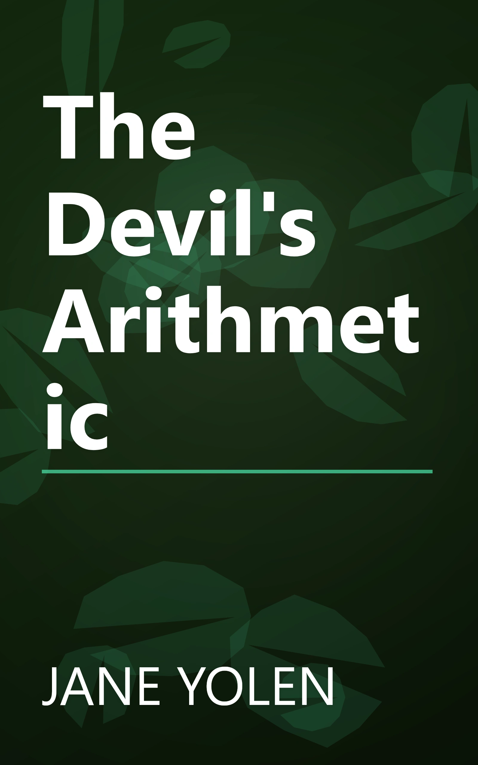 The Devil's Arithmetic book cover