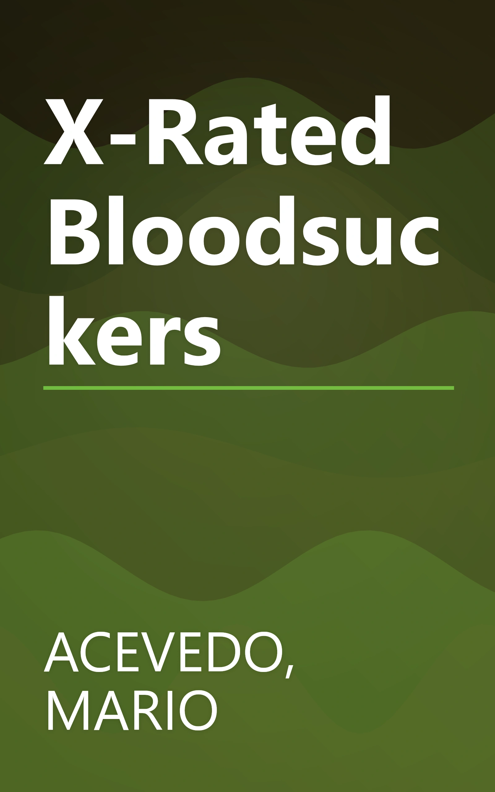 X-Rated Bloodsuckers book cover