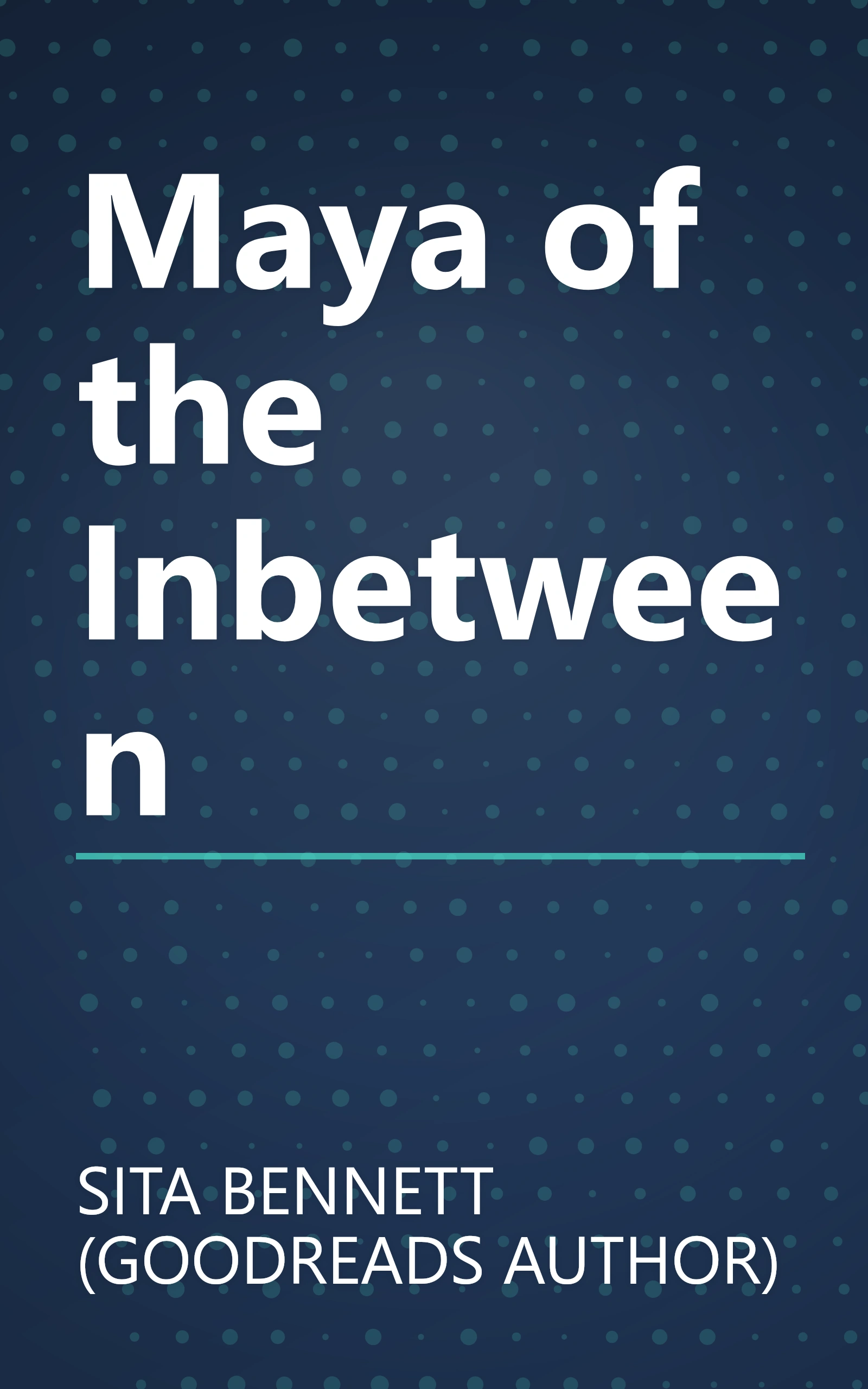 Maya of the Inbetween book cover
