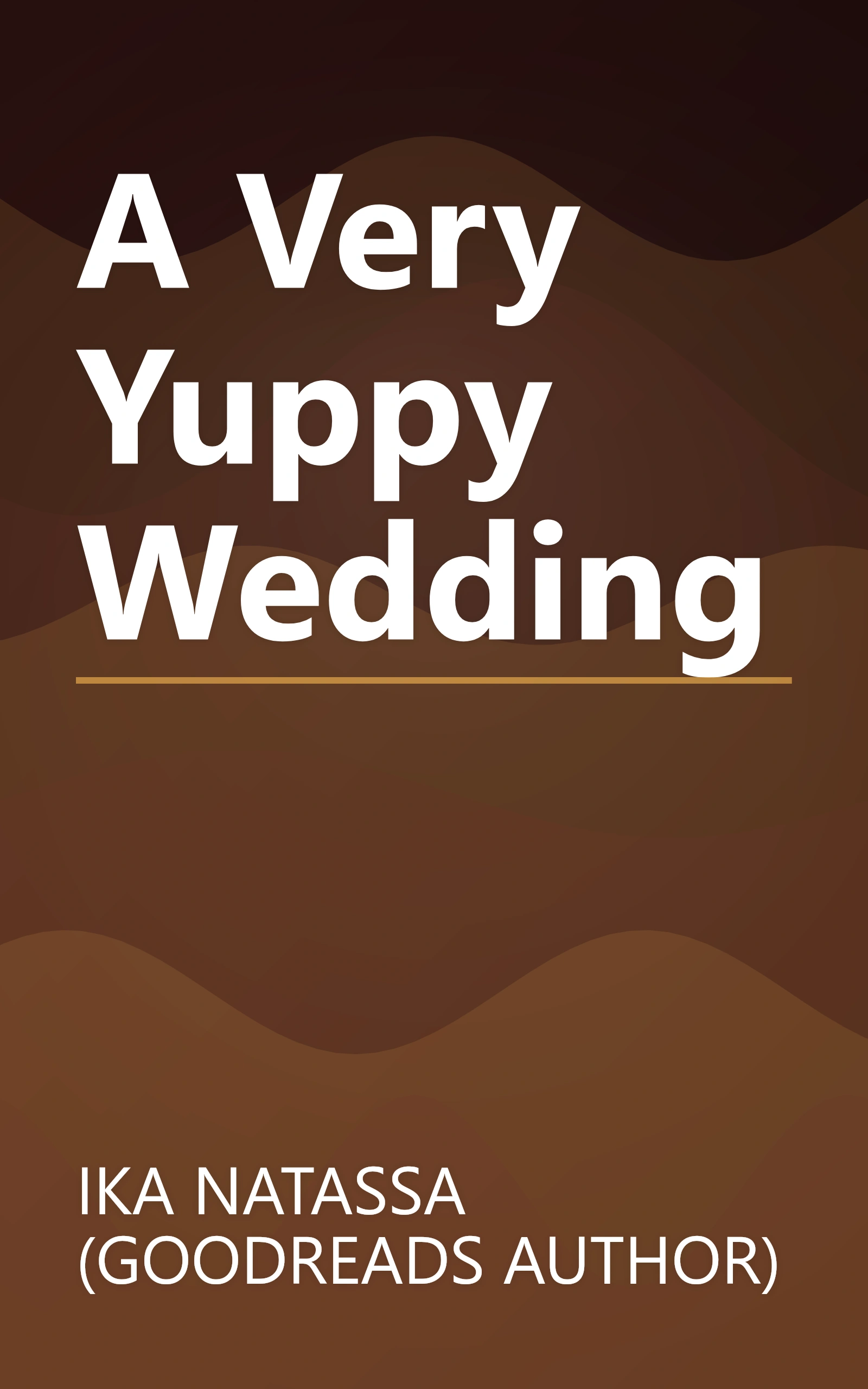 A Very Yuppy Wedding book cover