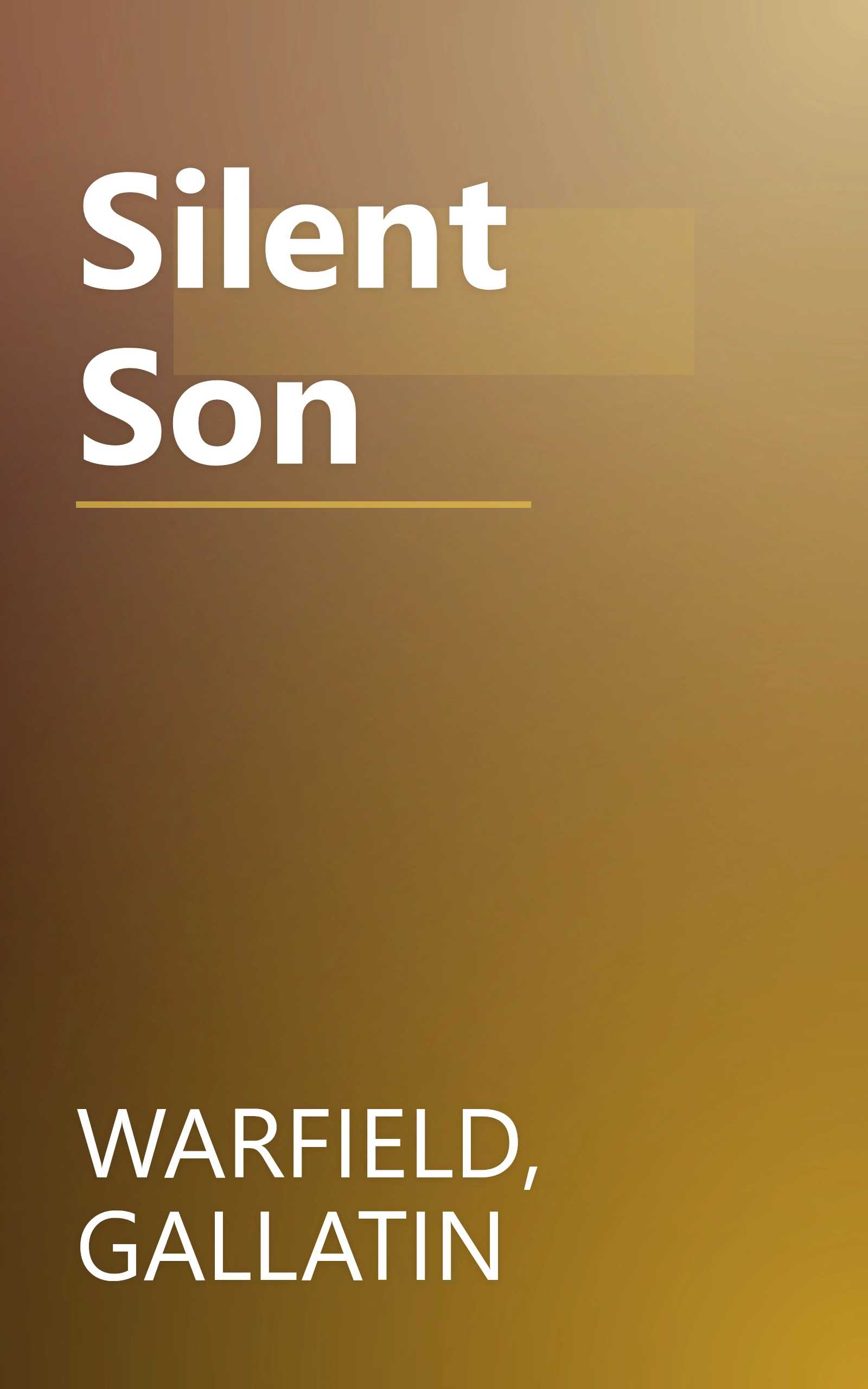 Silent Son book cover