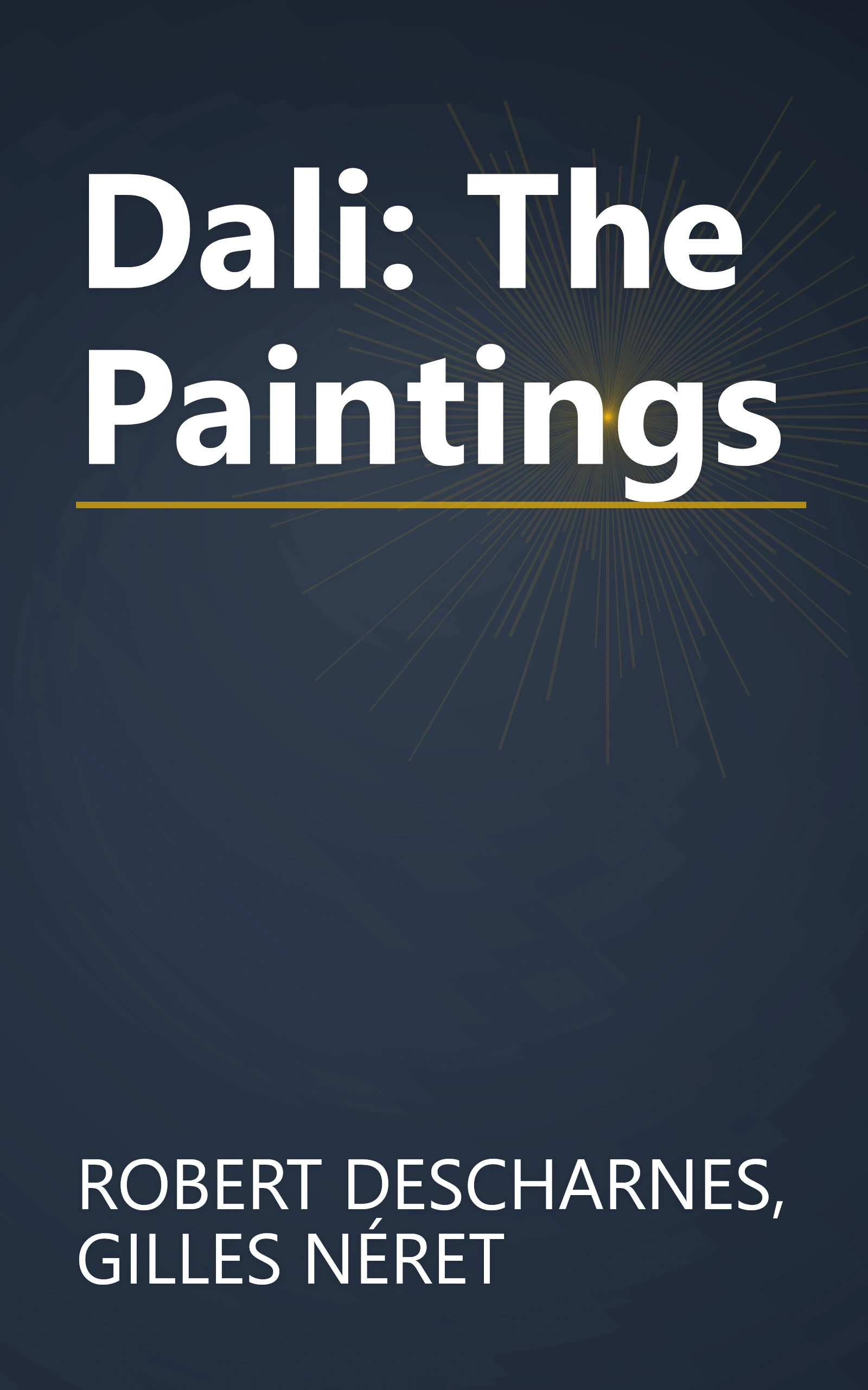 Dali: The Paintings book cover