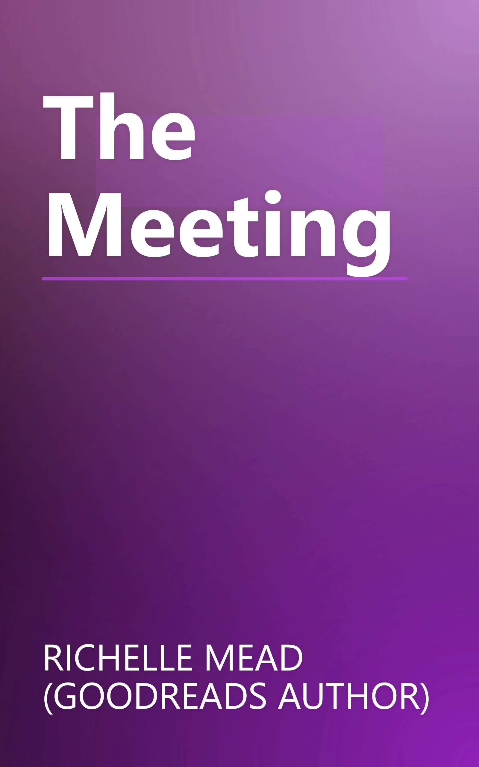 The Meeting book cover