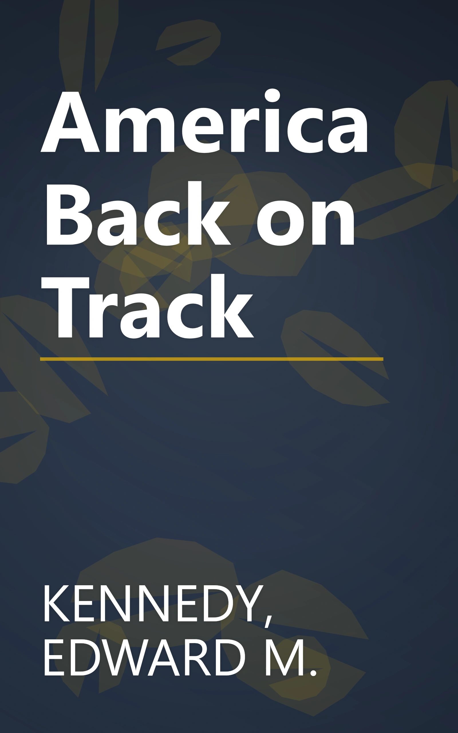 America Back on Track book cover