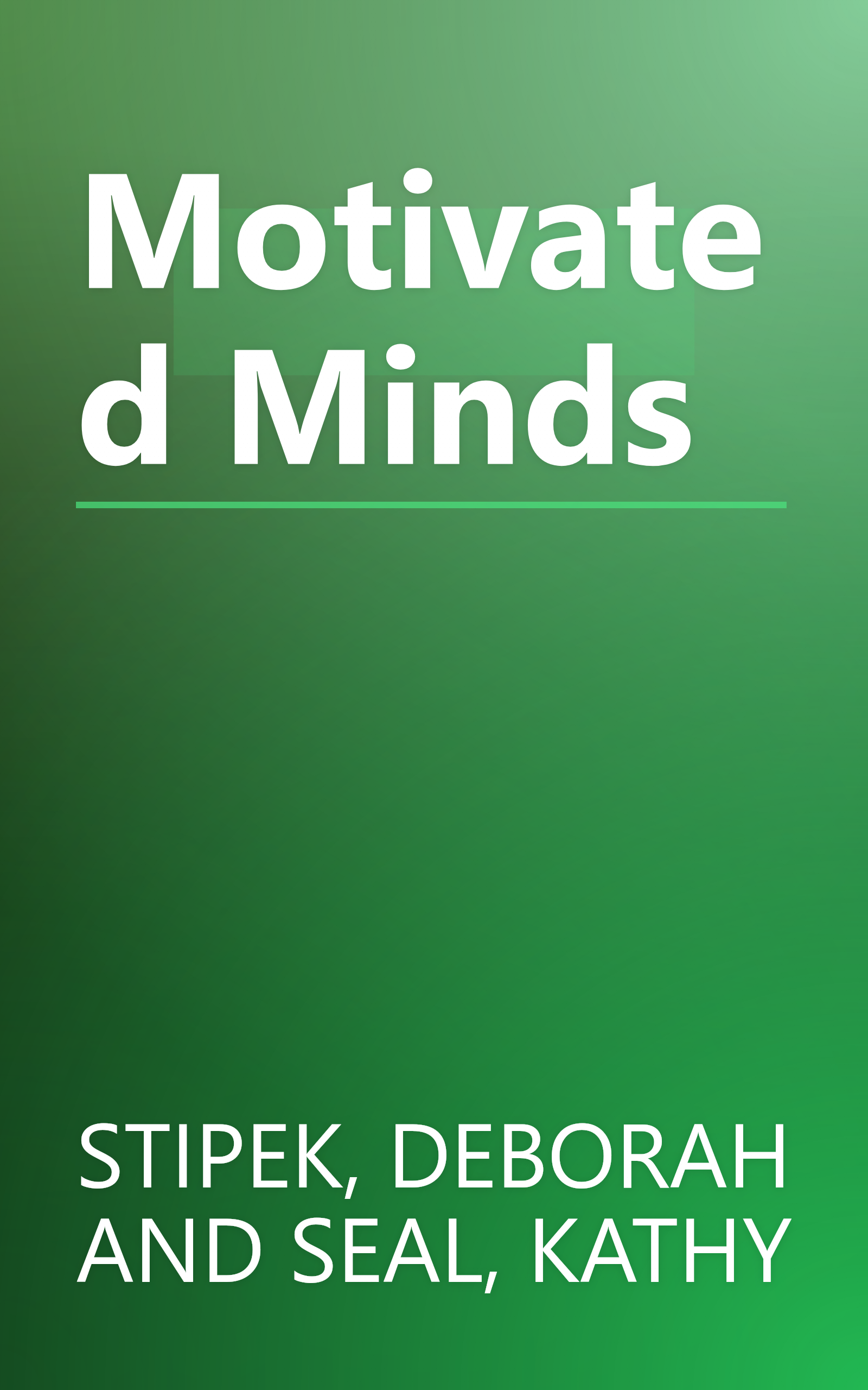 Motivated Minds book cover