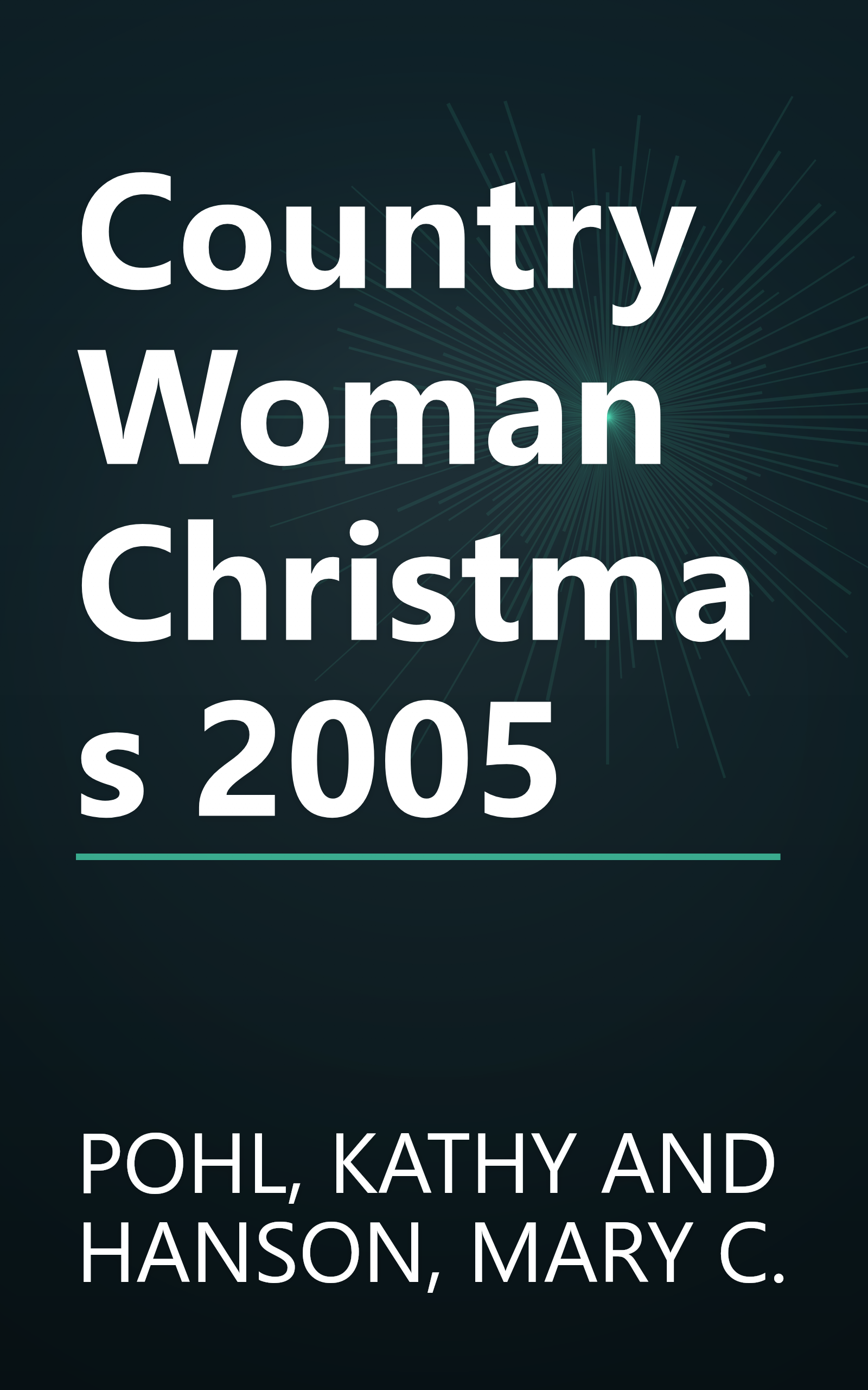 Country Woman Christmas 2005 book cover