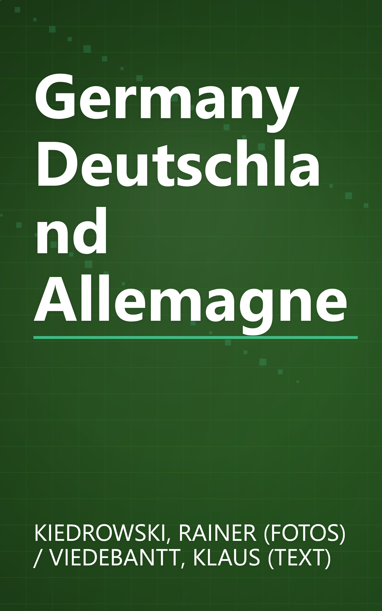 Germany Deutschland Allemagne book cover