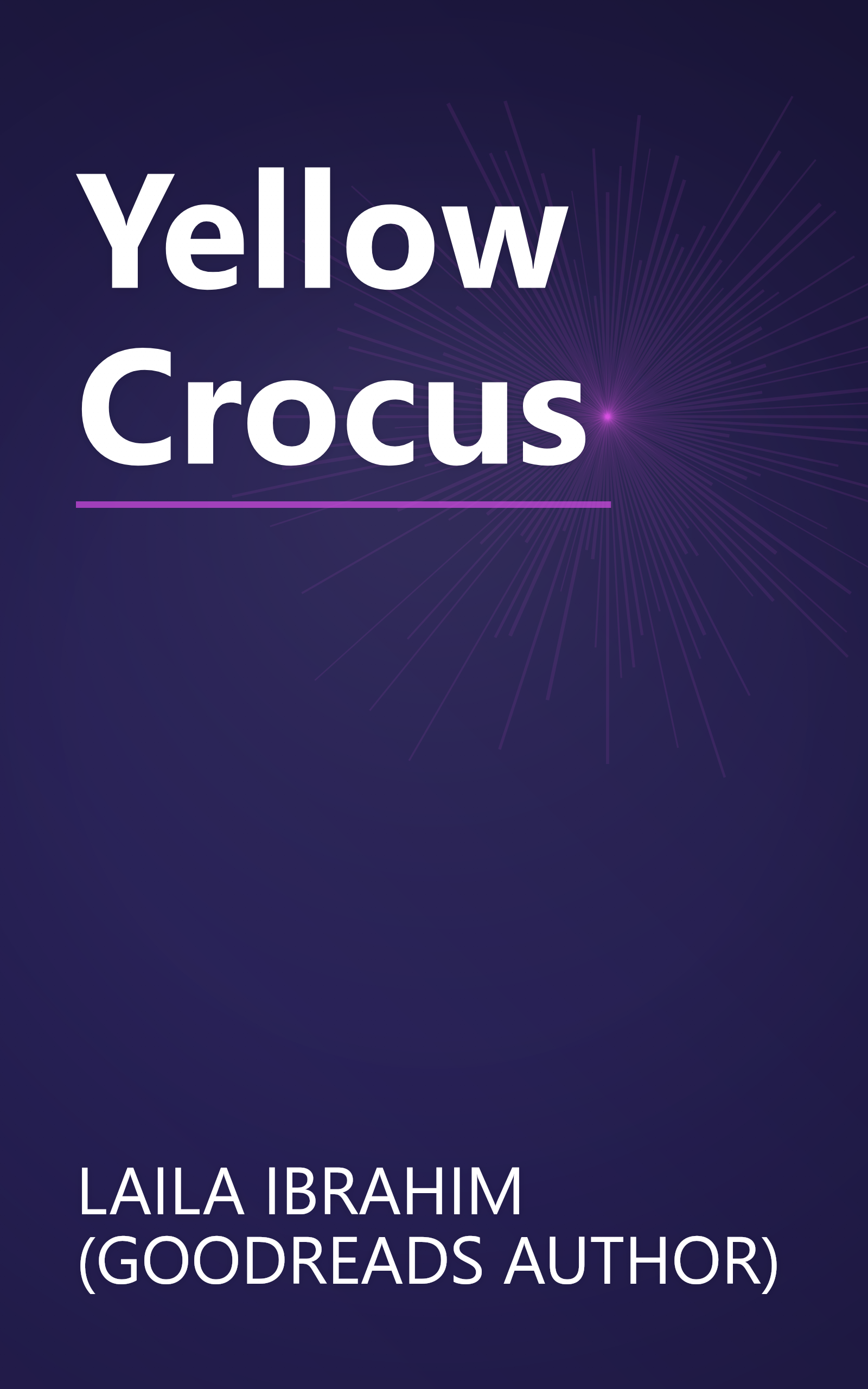 Yellow Crocus book cover