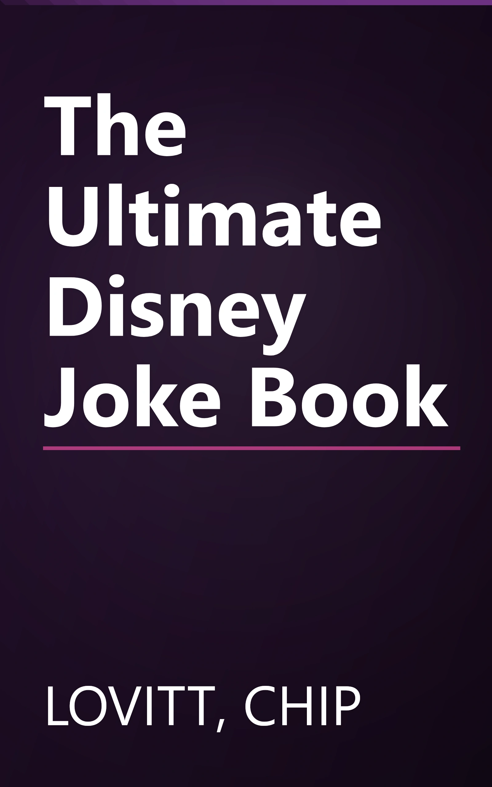 The Ultimate Disney Joke Book book cover