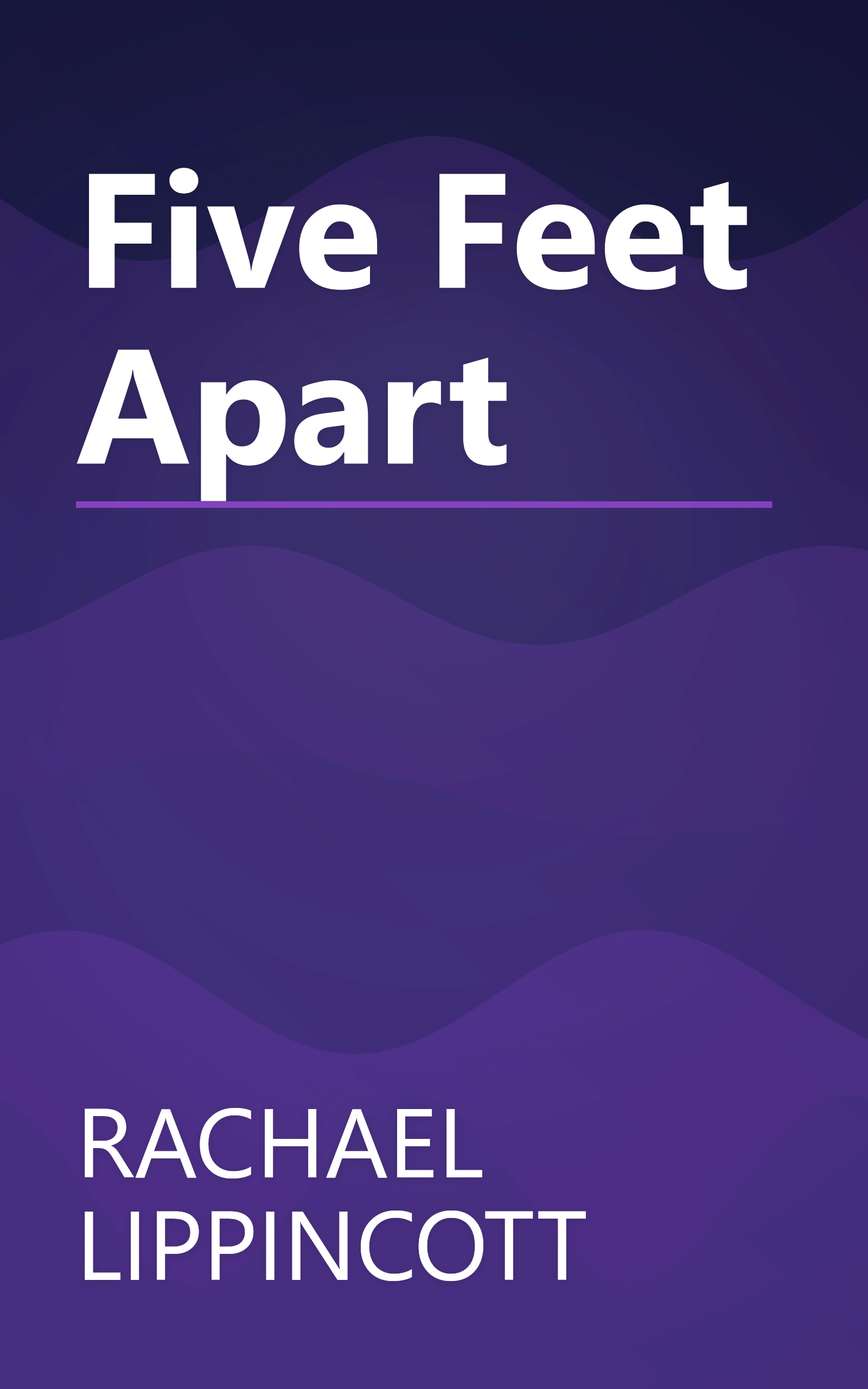 Five Feet Apart book cover
