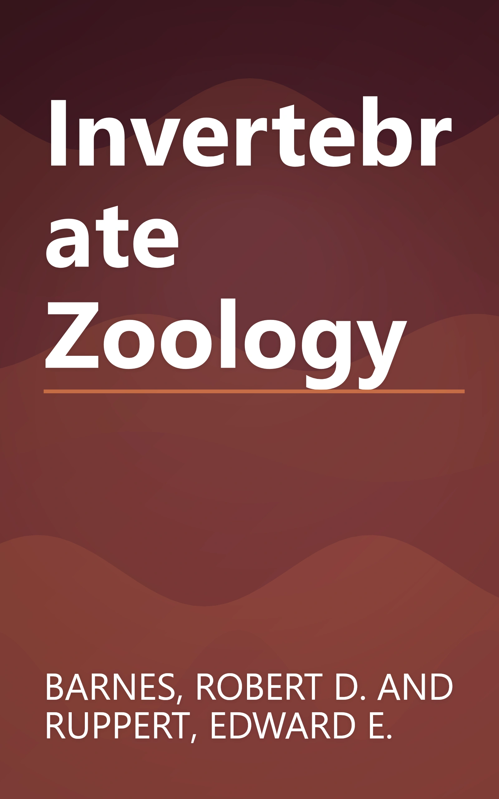 Invertebrate Zoology book cover