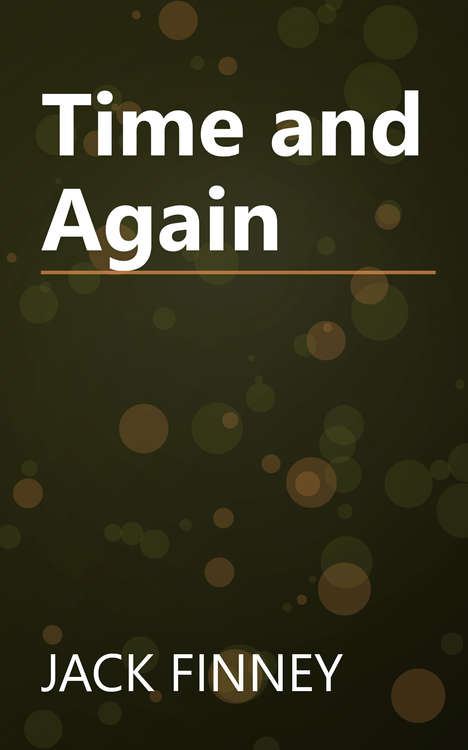 Time and Again book cover