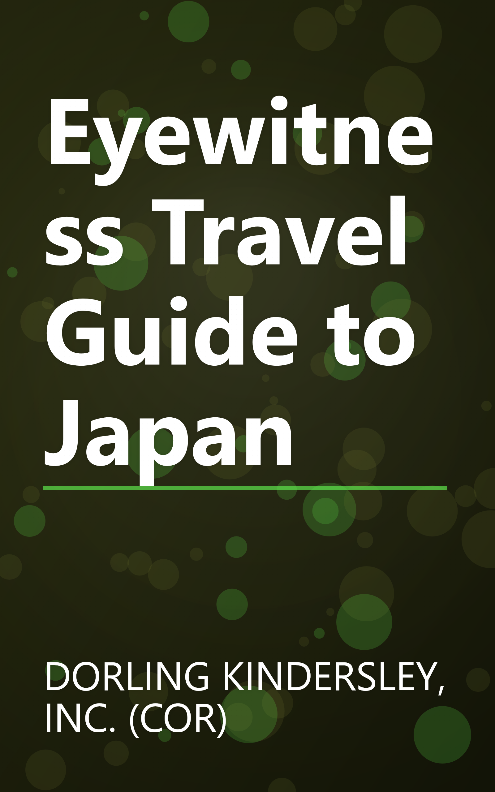 Eyewitness Travel Guide to Japan book cover