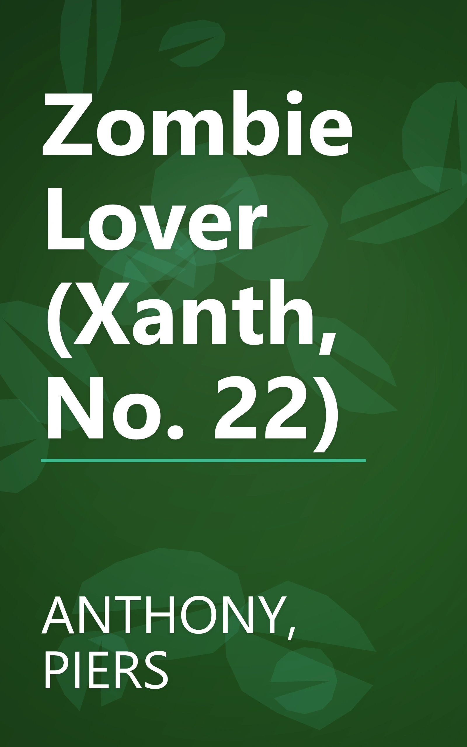 Zombie Lover (Xanth, No. 22) book cover