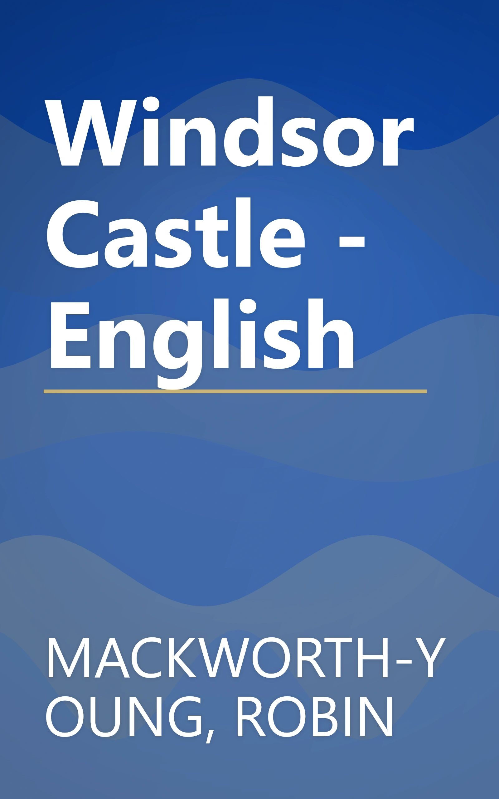 Windsor Castle - English book cover