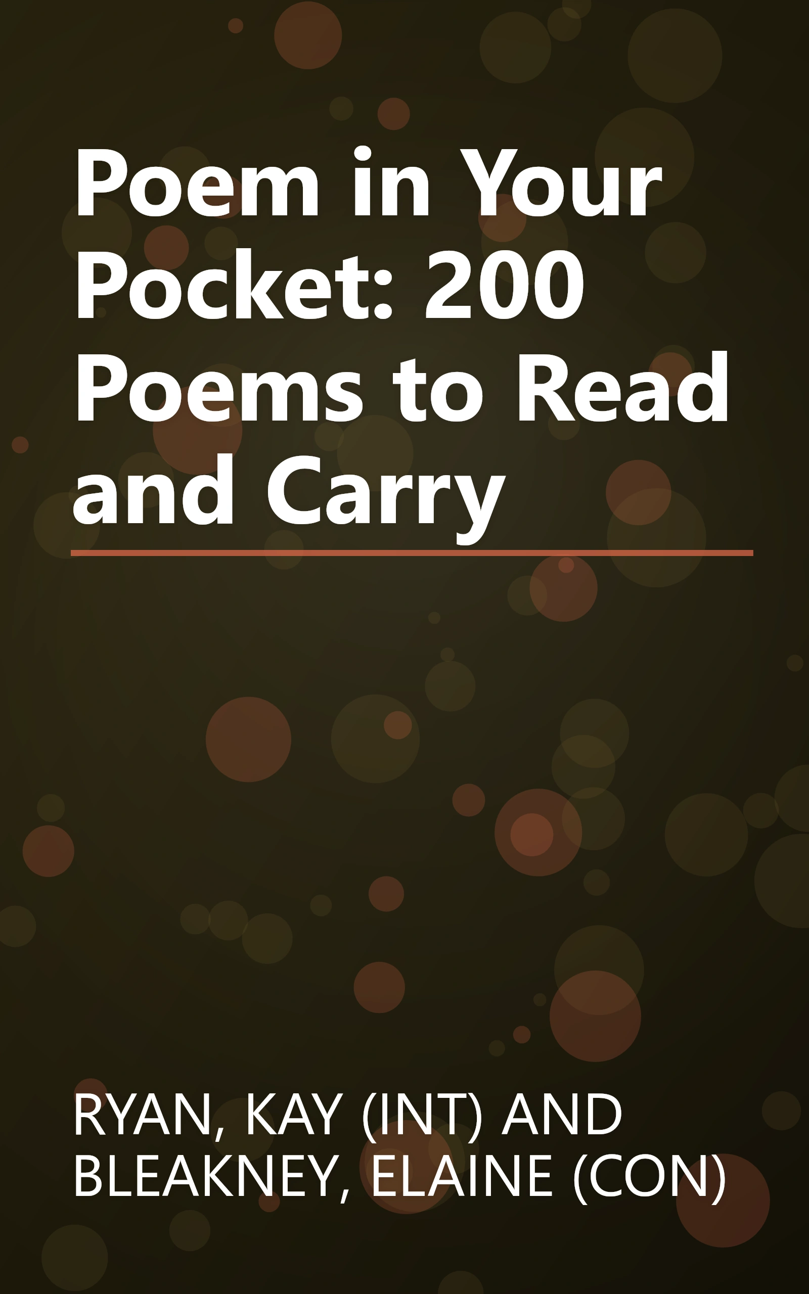 Poem in Your Pocket: 200 Poems to Read and Carry book cover