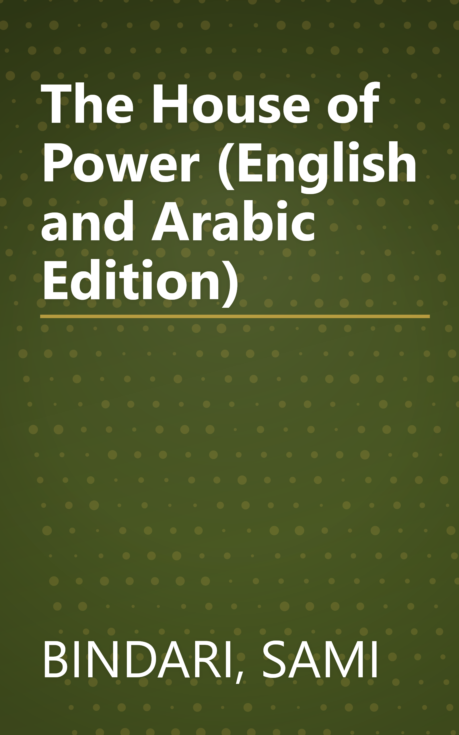 The House of Power (English and Arabic Edition) book cover