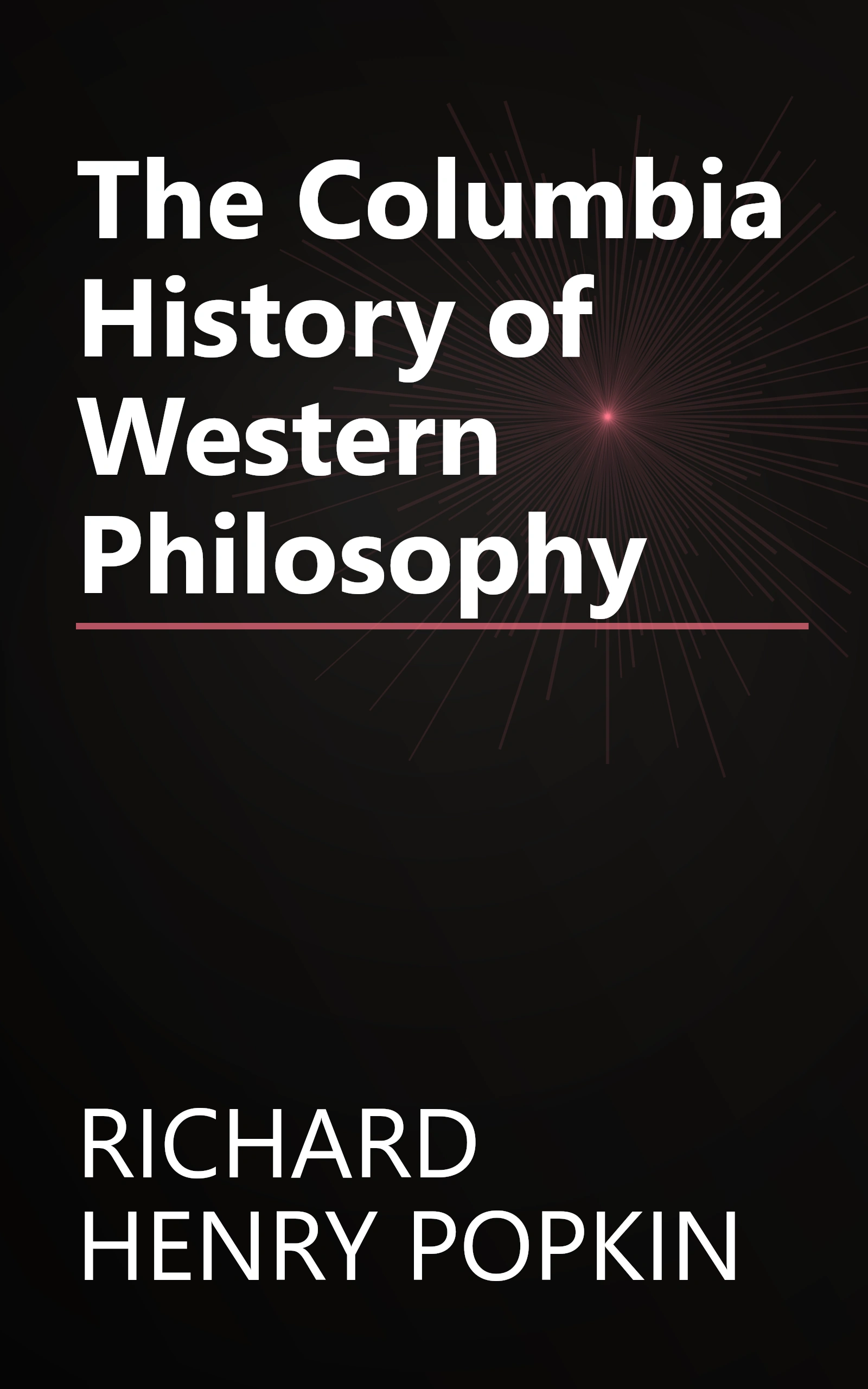 The Columbia History of Western Philosophy book cover