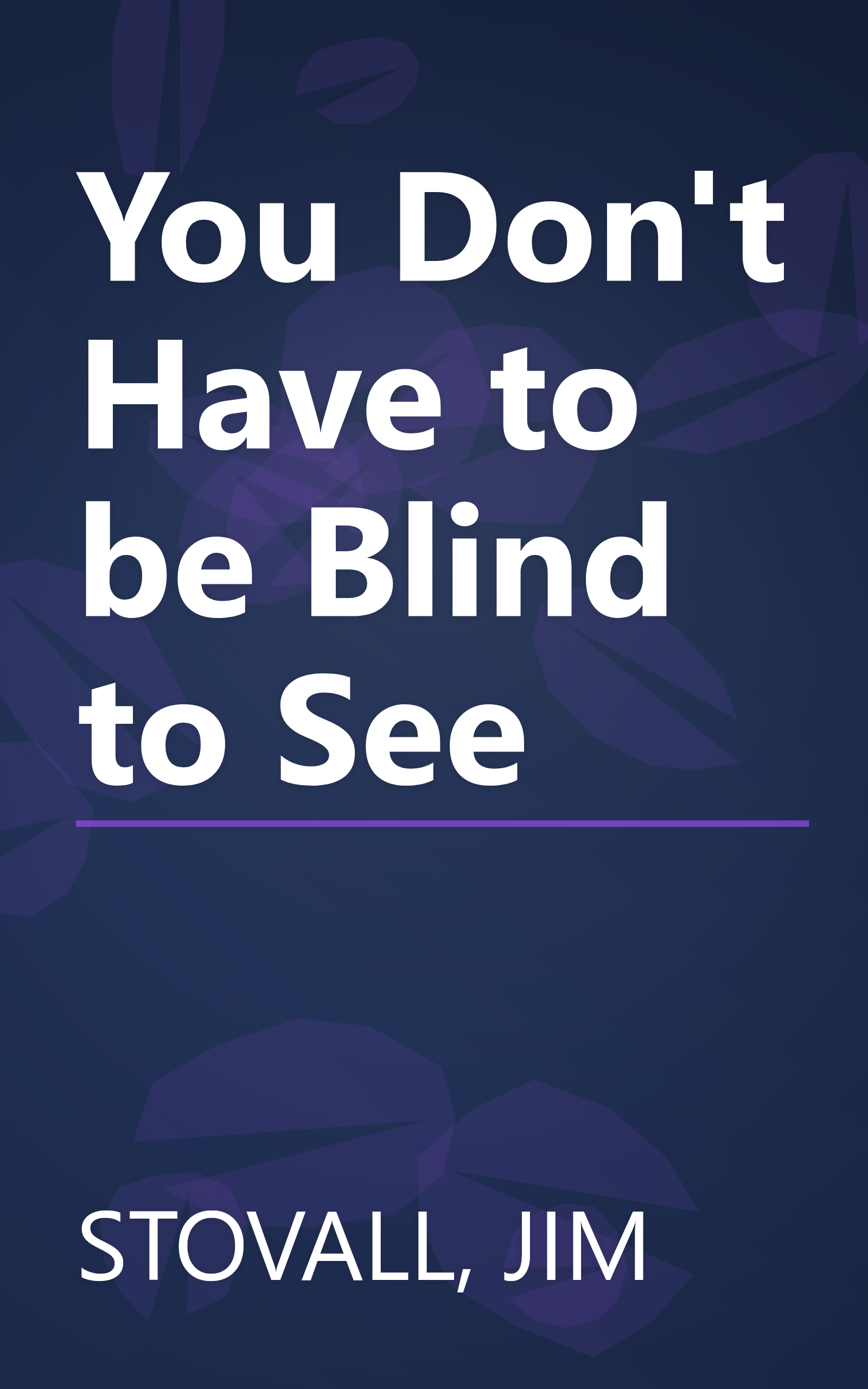 You Don't Have to be Blind to See book cover