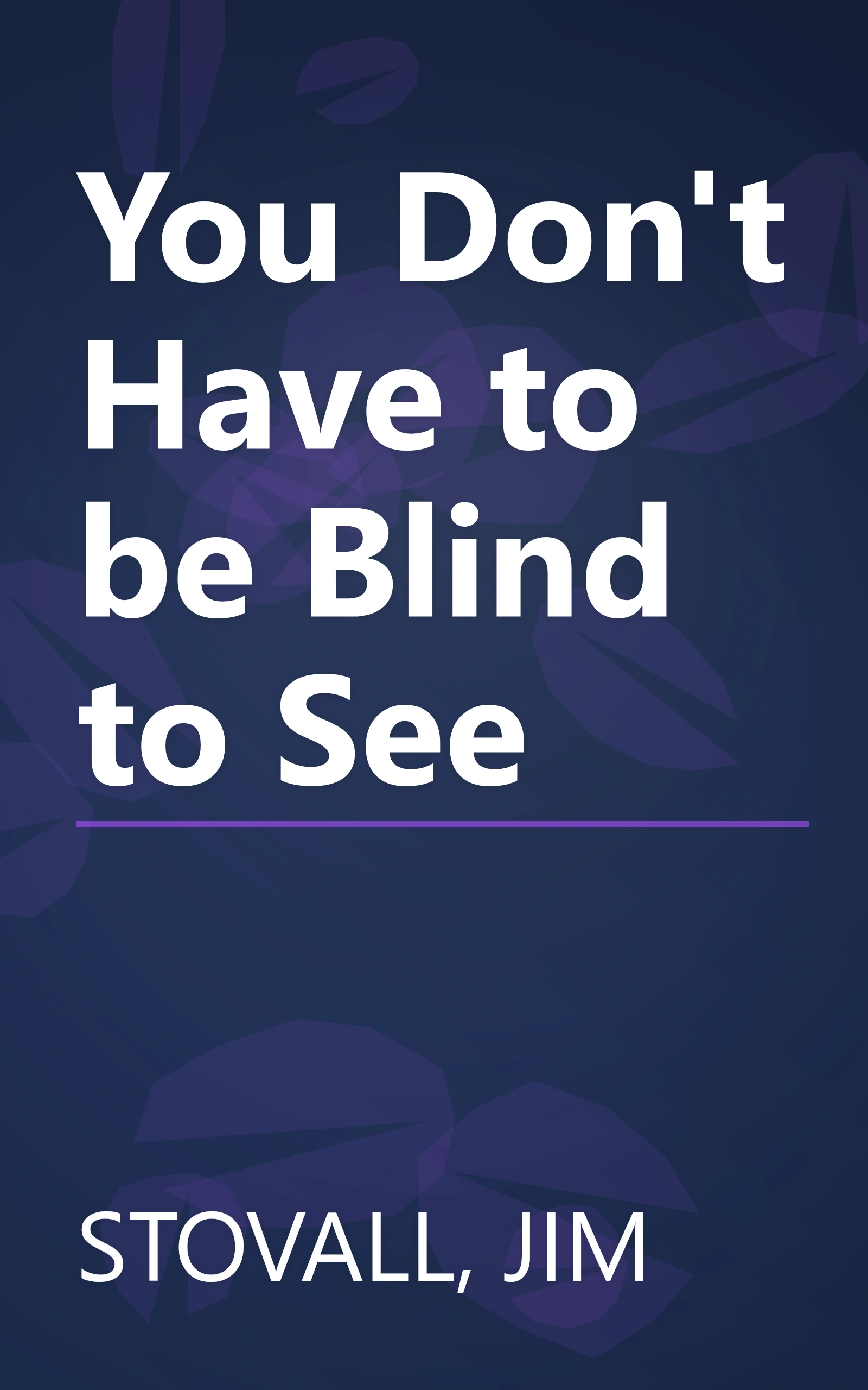 You Don't Have to be Blind to See book cover