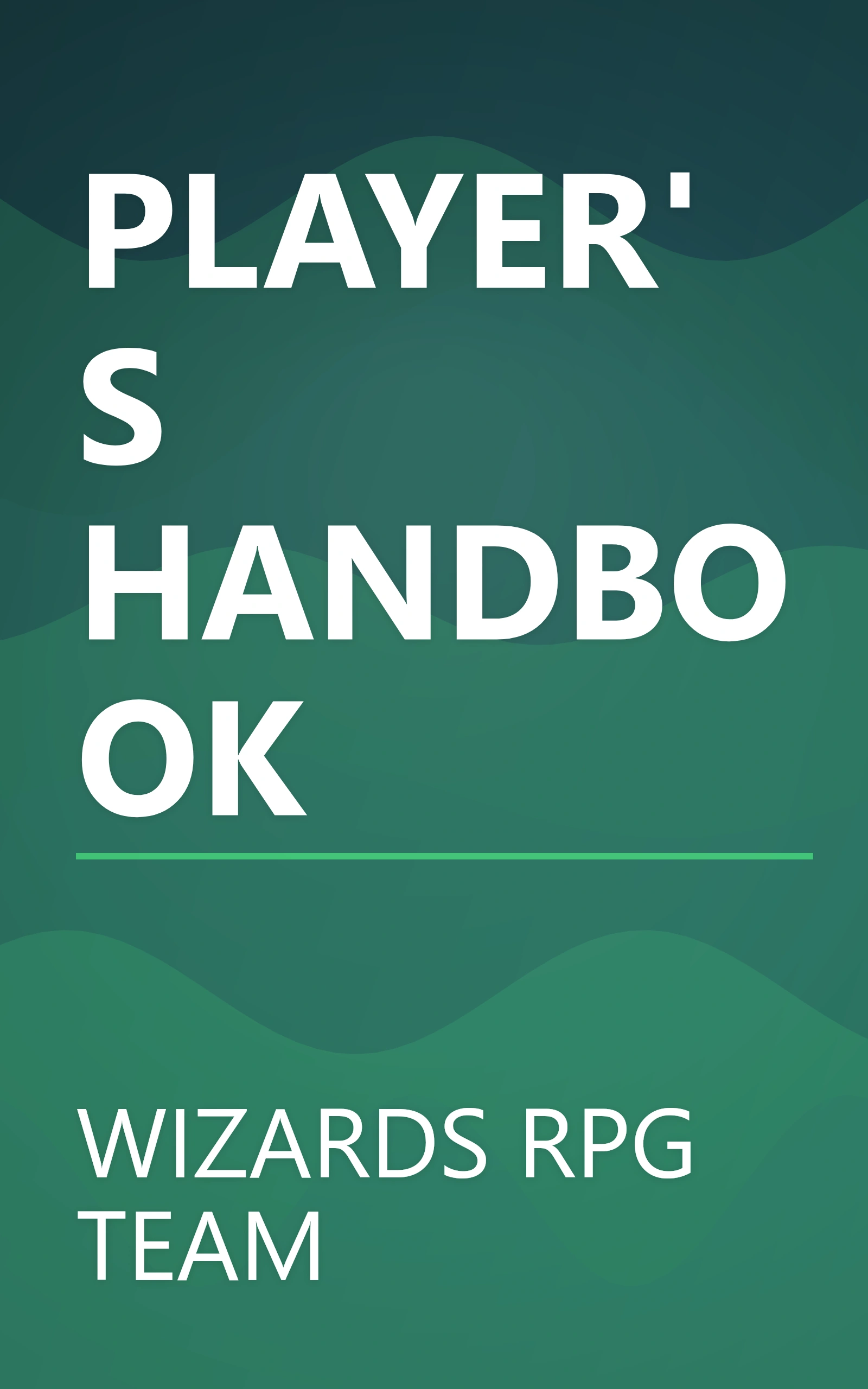 PLAYER'S HANDBOOK book cover
