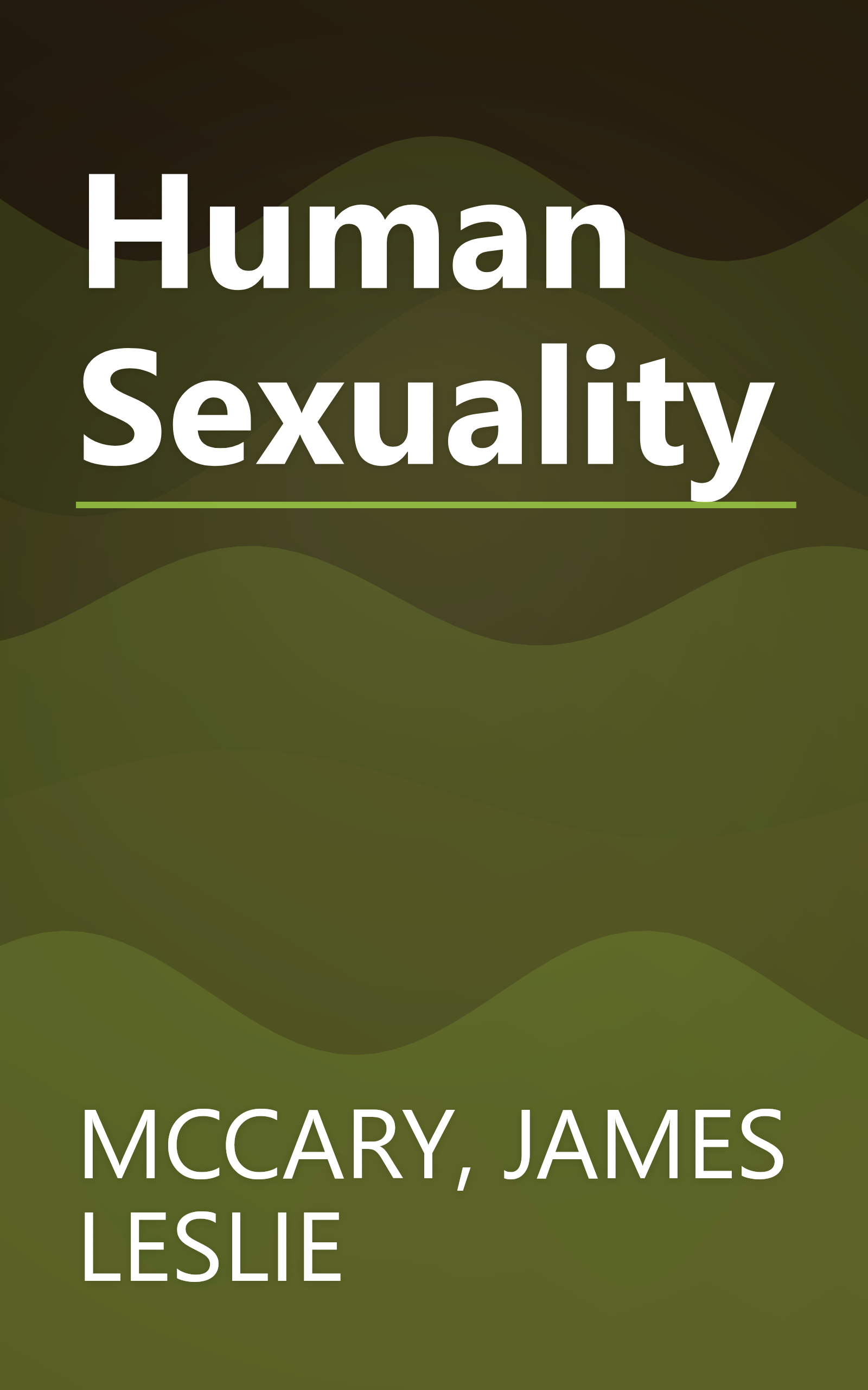 Human Sexuality book cover
