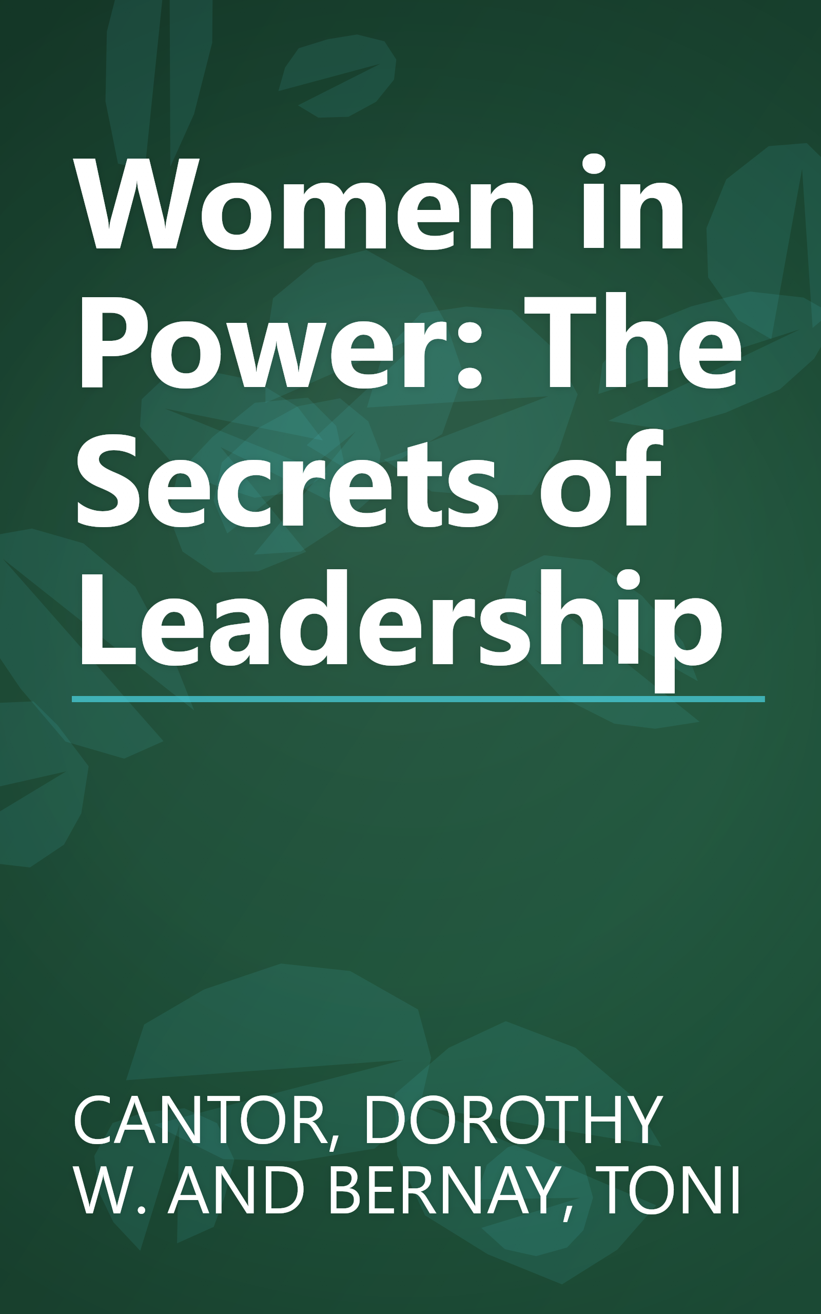 Women in Power: The Secrets of Leadership book cover