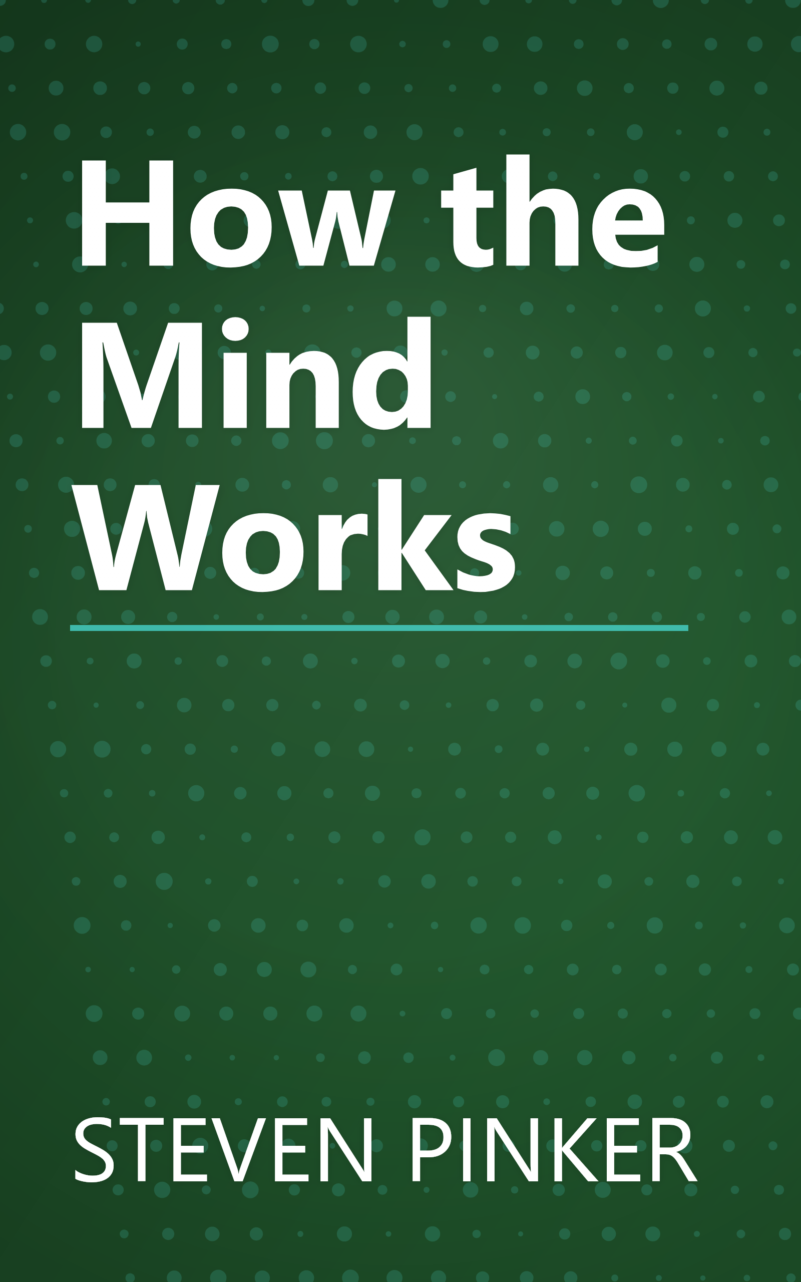 How the Mind Works book cover